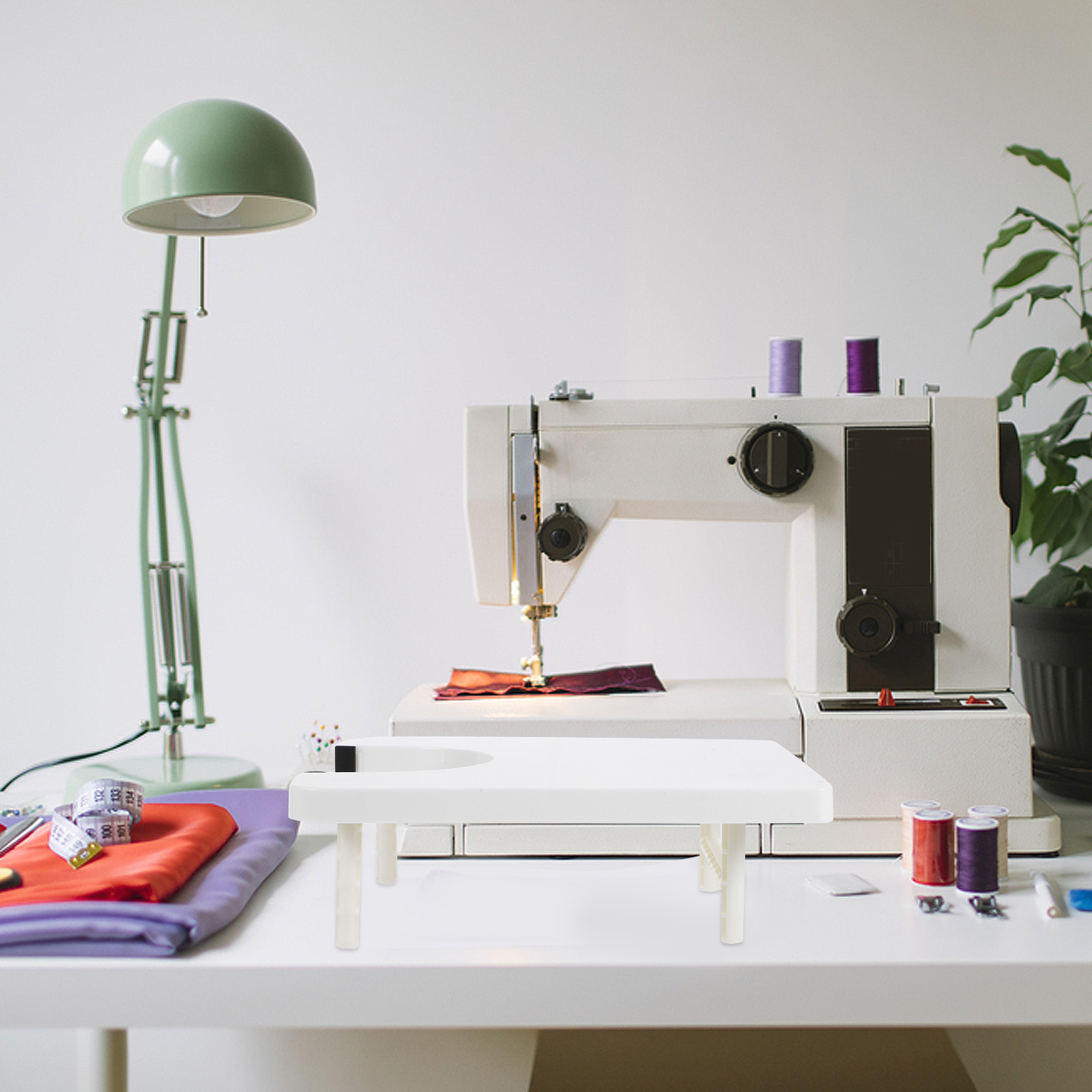 GOOHOCHY Sewing Machine Expansion Table Portable Extension Table Sewing ...