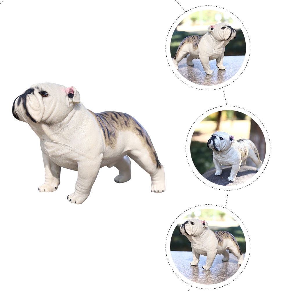 GOOHOCHY Shar Pei Model Lightweight Dog Statue Lifelike Animal Child ...