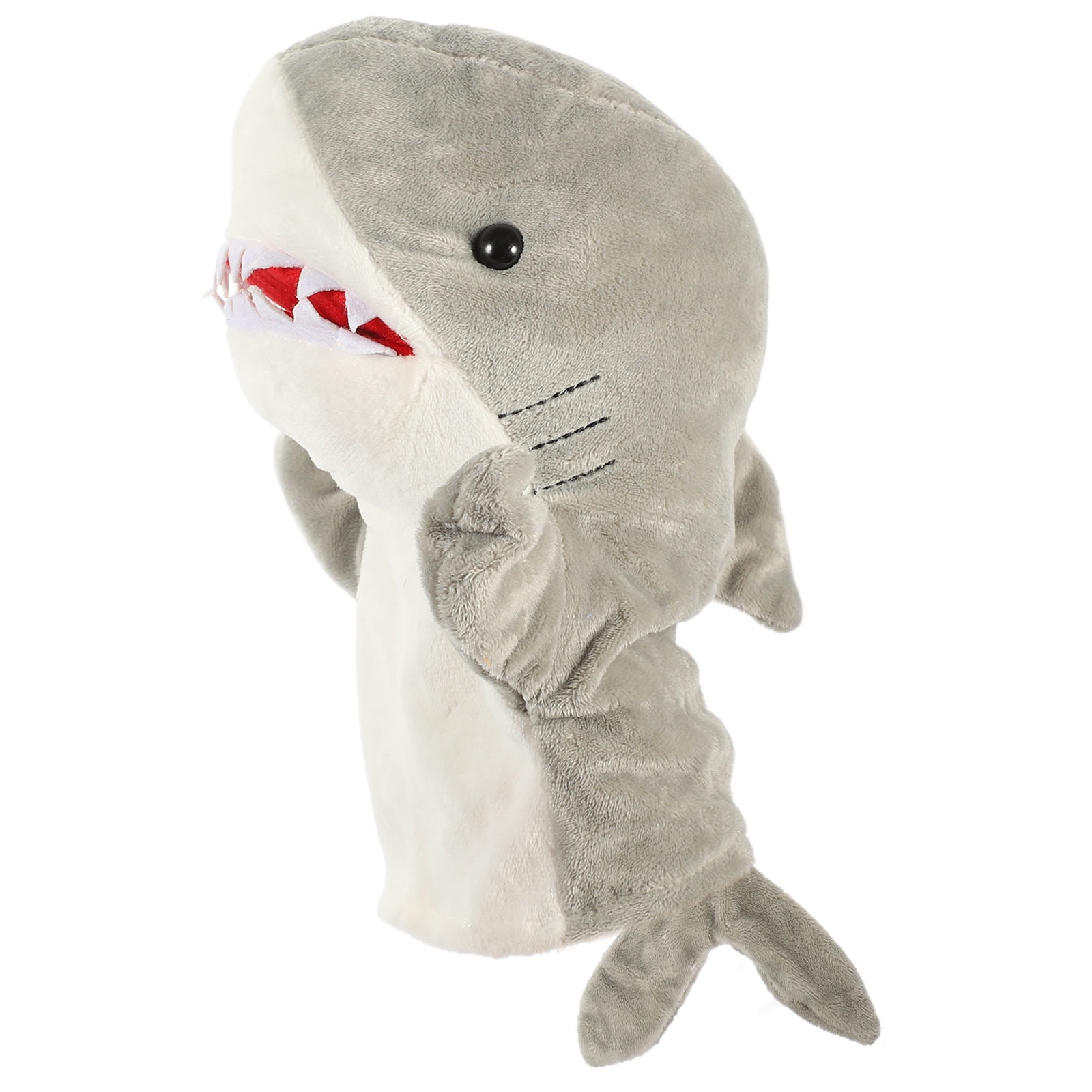 GOOHOCHY Shark Hand Puppet Plush Cartoon Shark Hand Puppet Educational ...