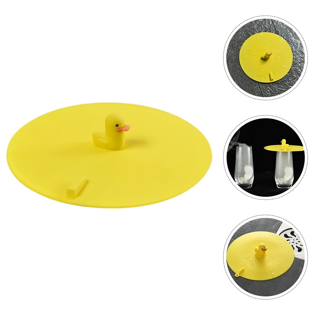 GOOHOCHY Silicone Drain Cover Shower Silicone Drain Cover Floor Drain ...