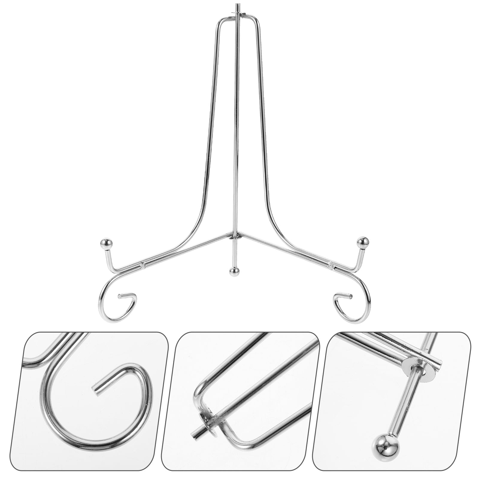 GOOHOCHY Silver Iron Bracelet Display Rack for Jewelry with Stable ...