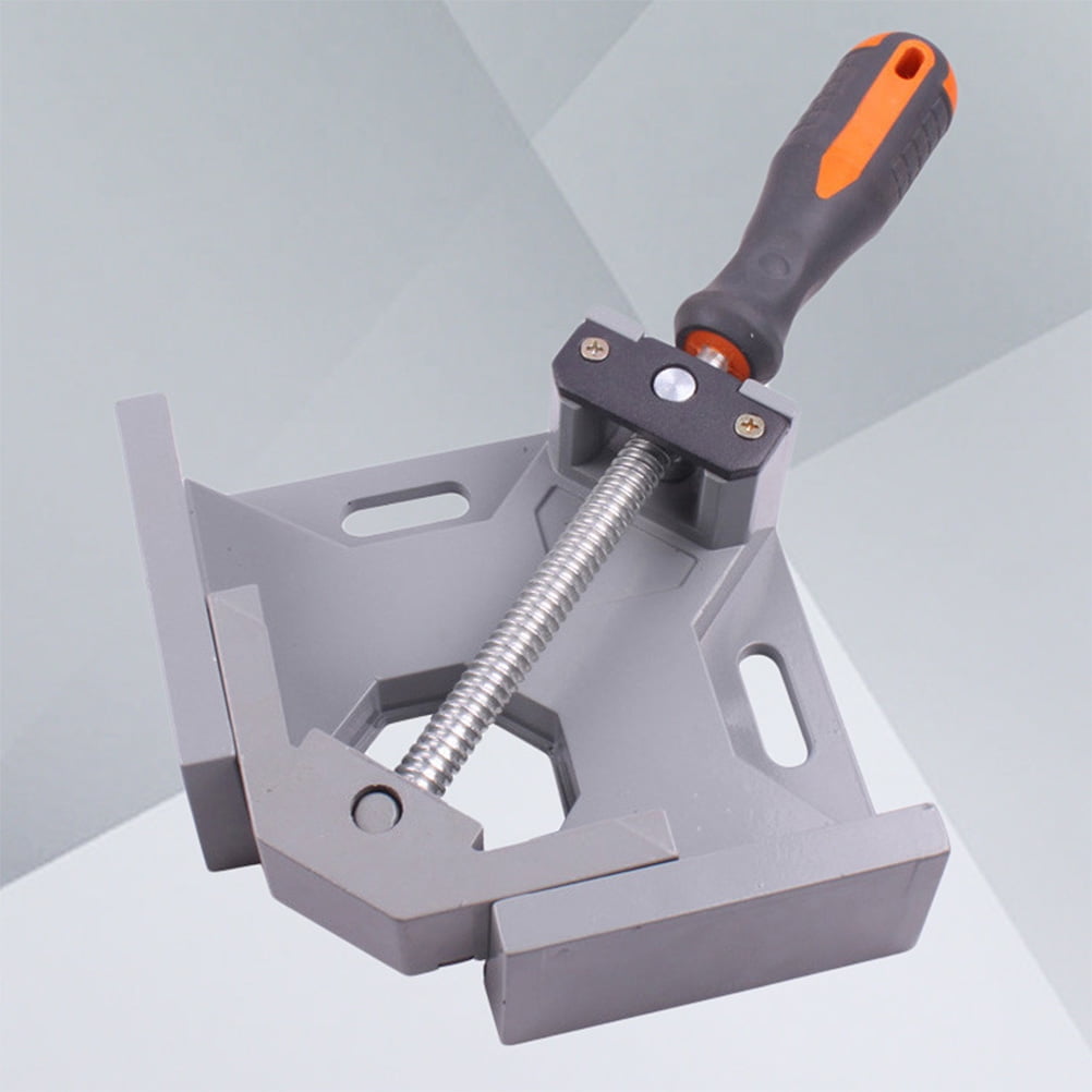 GOOHOCHY Single Handle 90 Degree Angle Clamp Aluminum Alloy Corner Vise ...