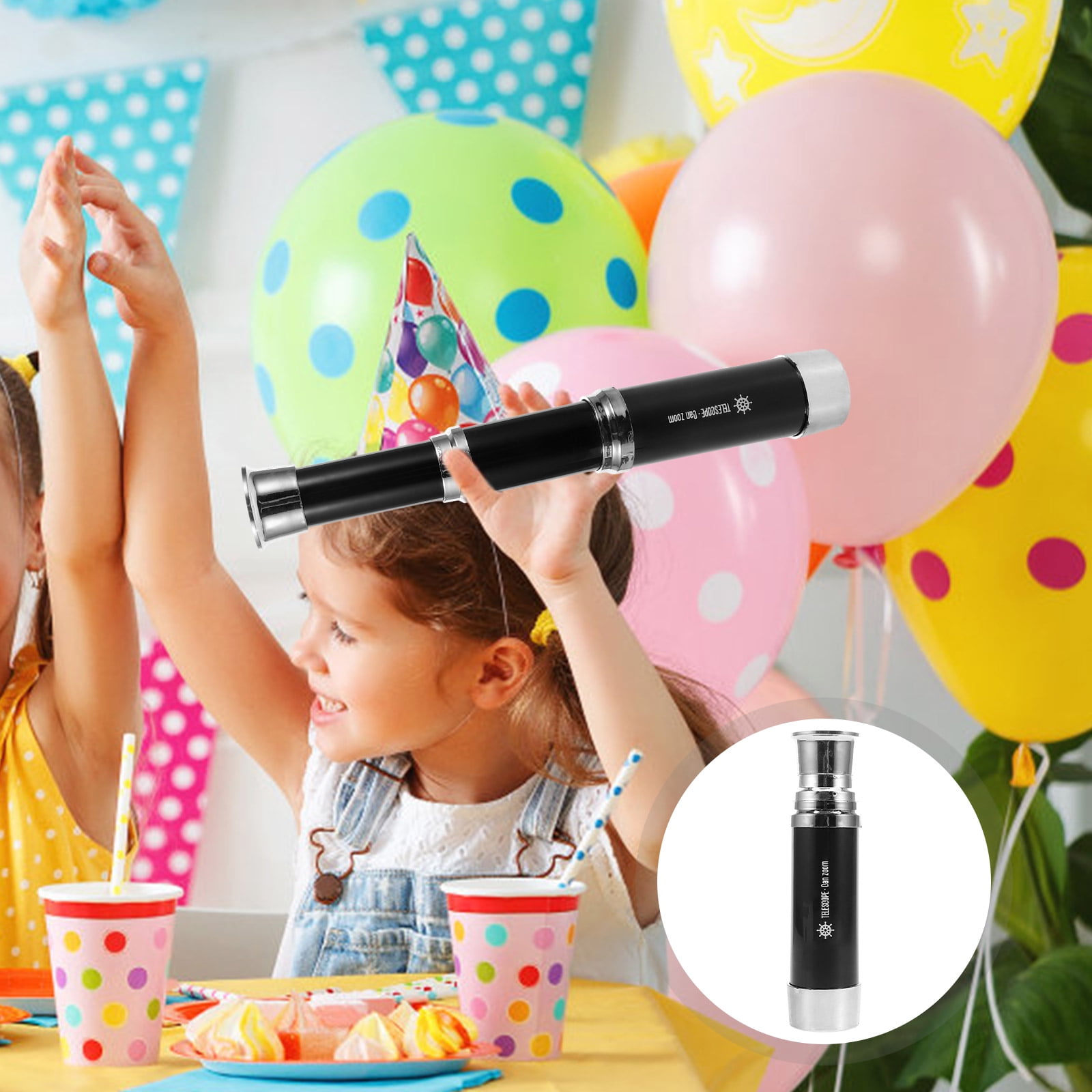 GOOHOCHY Single-tube Telescope Model Toy Telescopic Pirate Telescope ...