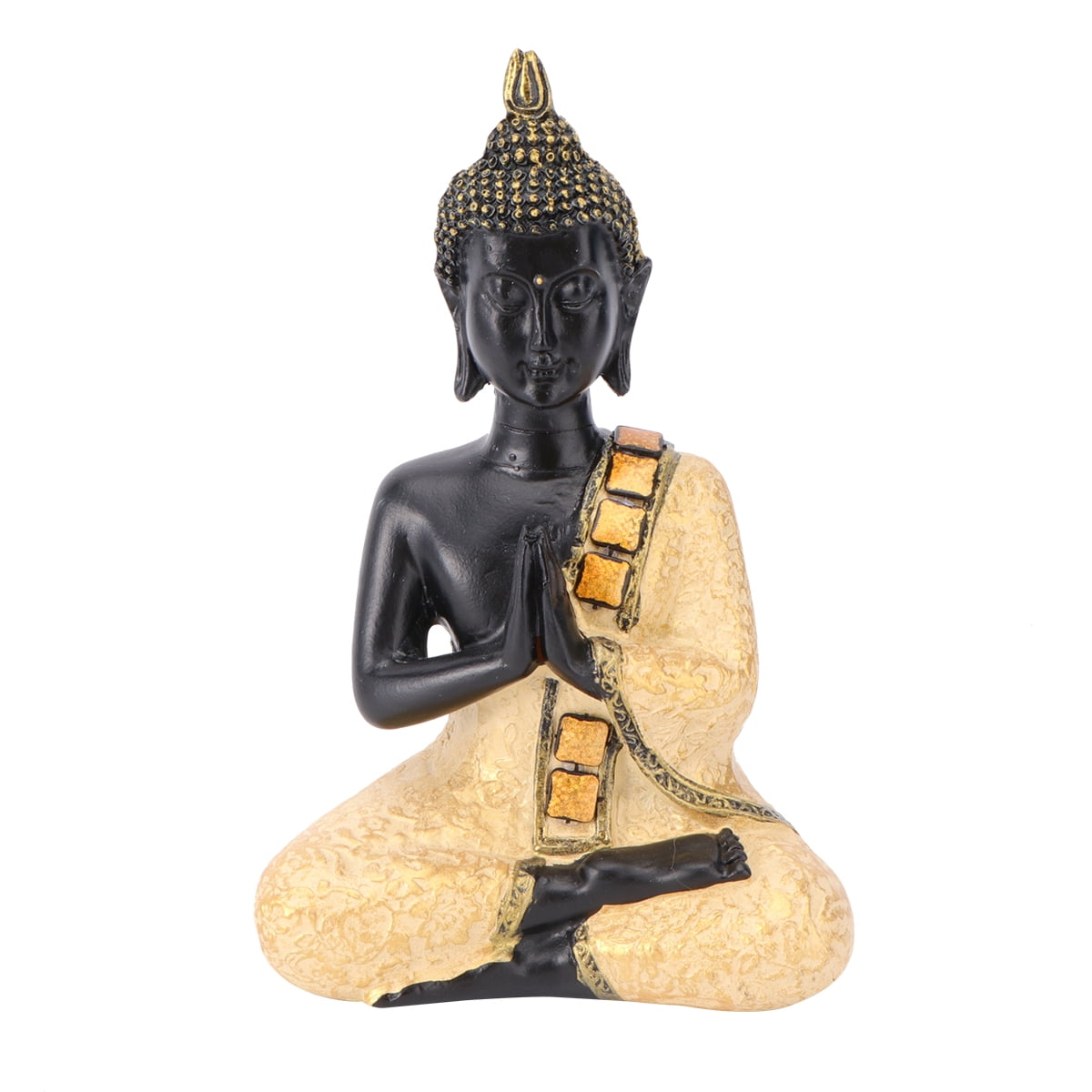 GOOHOCHY Sitting Buddha Statue Zen Gesture Thai Buddha Figurine ...
