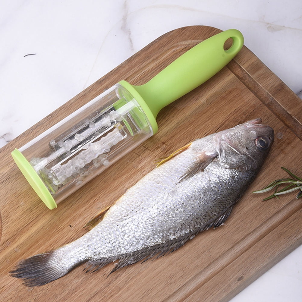 GETAJGHSD Stainless Steel Fish Scales Remover Kitchen Use 1Pack 7.9x2 ...