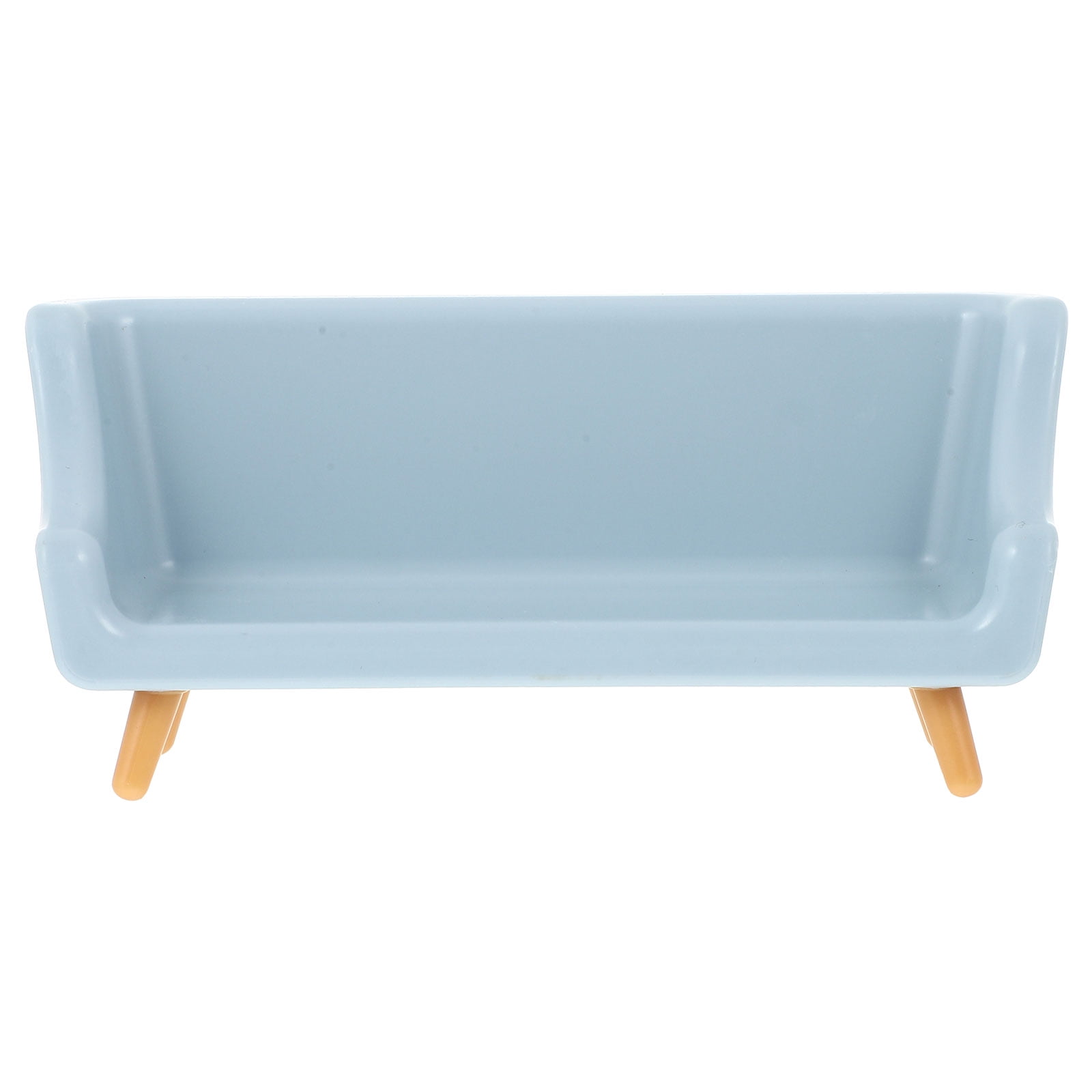 GOOHOCHY Sky-Blue Mini Sofa Model for Dollhouse Layout 1Pcs - Walmart.com