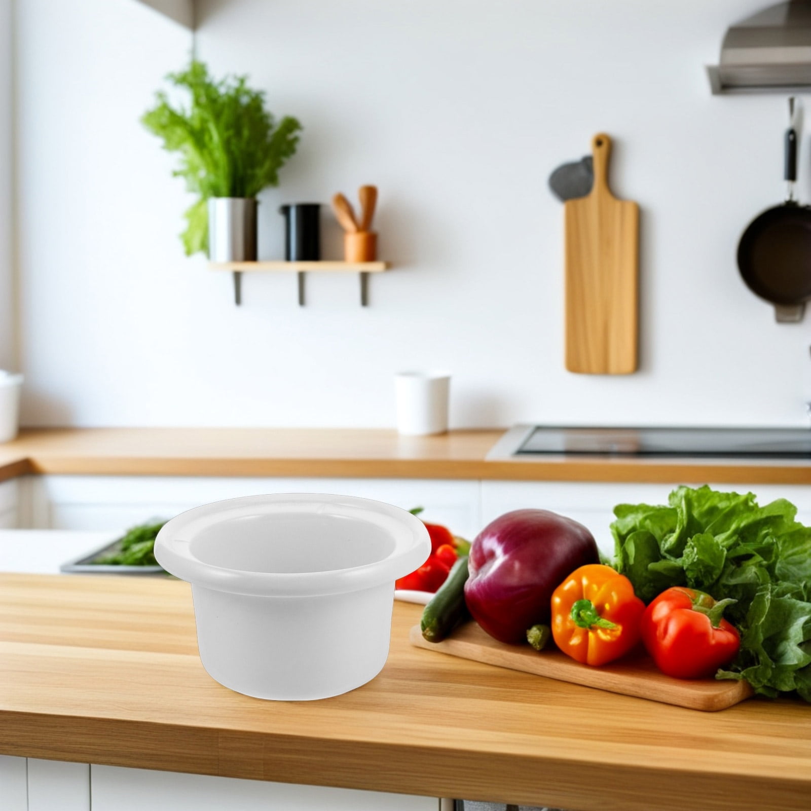 GOOHOCHY Slow Cooker Inner Pot For Rice Cookers Ceramic Cooker Liner ...