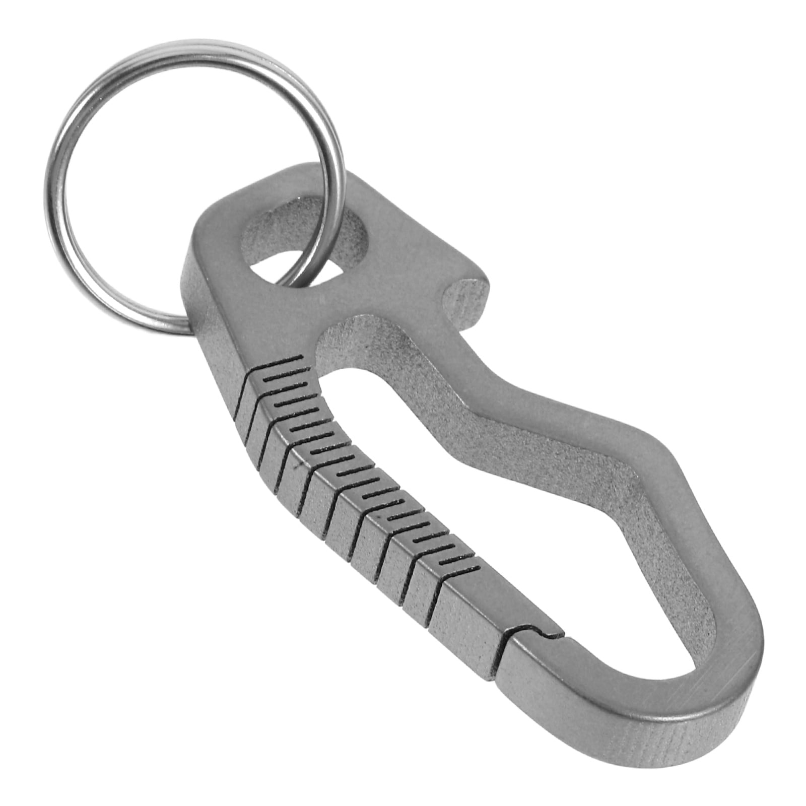GOOHOCHY Small Metal Buckle Titanium Alloy Keychain Hook Carabiner Clip ...