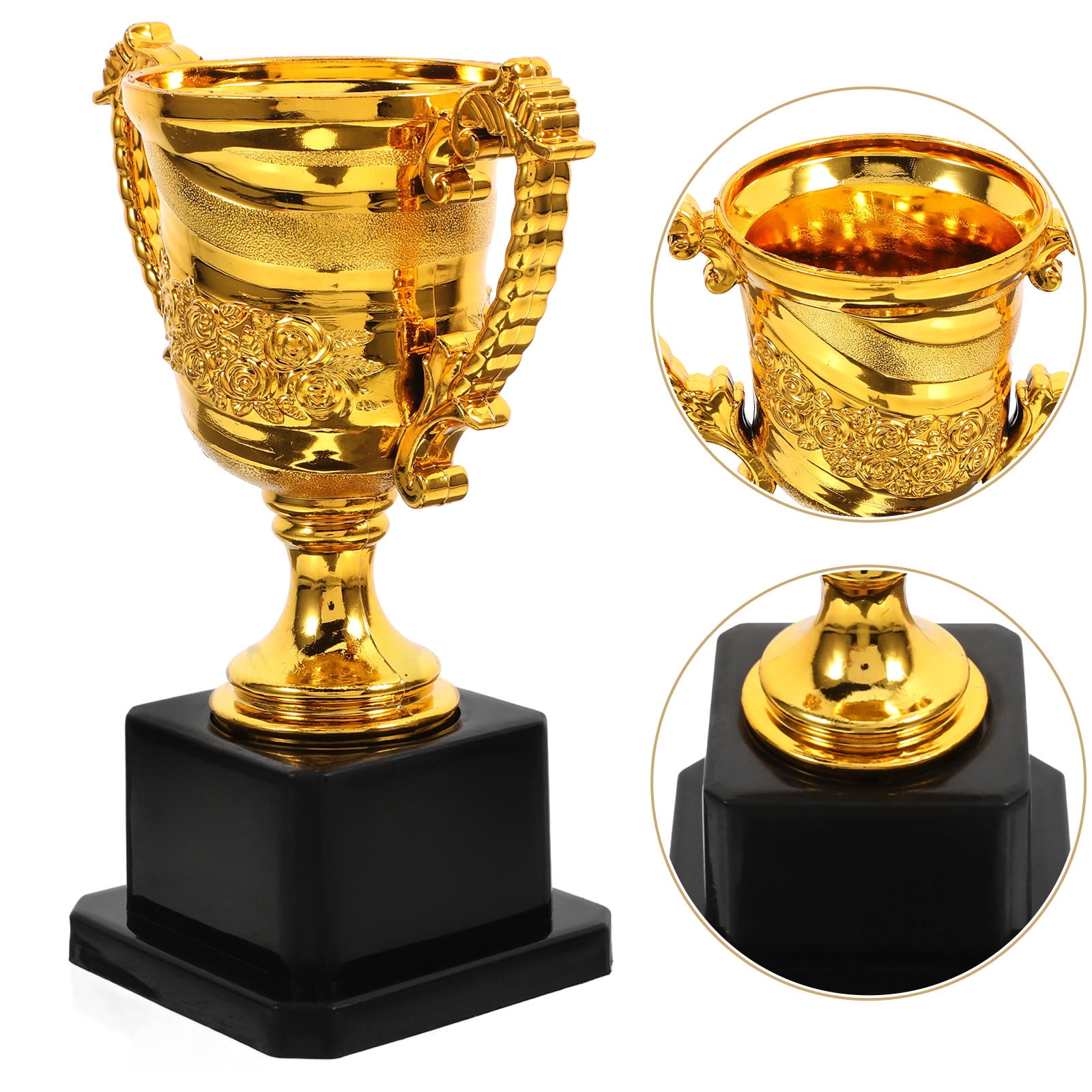 GETAJGHSD Golden Award Trophy Cup with Plastic Construction for ...