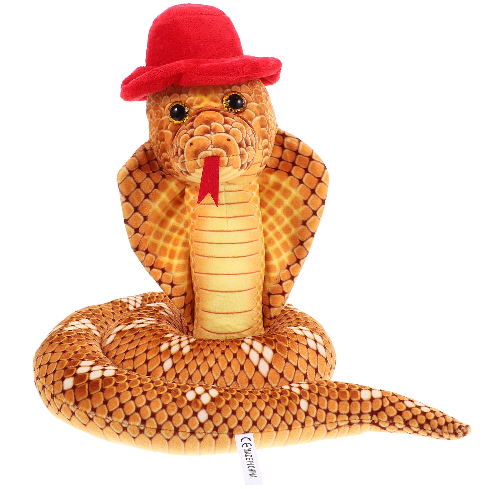 GETAJGHSD Snake Stuffed Animal Plush Toy Red 1Set 29.1X3.9X3.1In ...