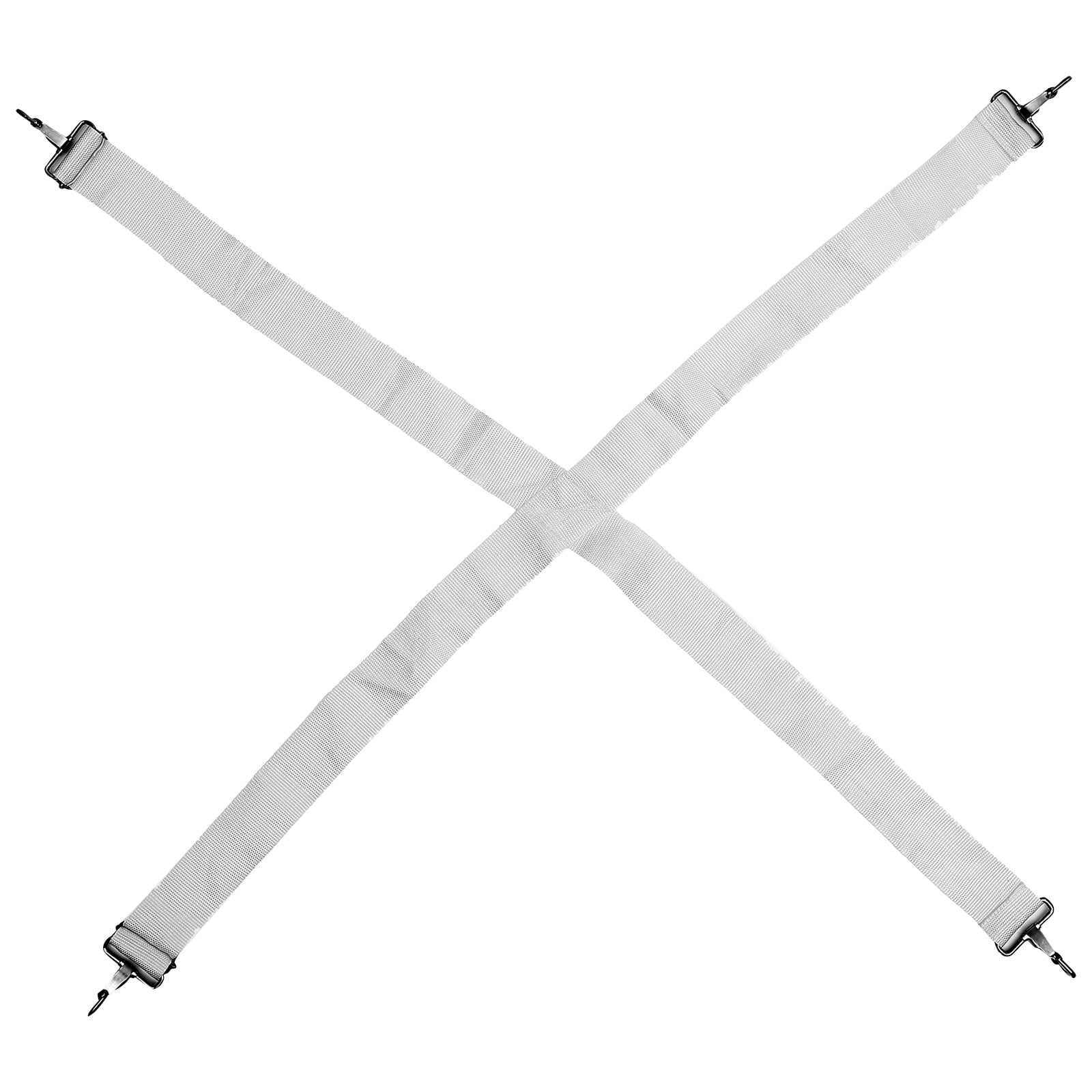 GOOHOCHY White Snare Drum Shoulder Strap Sling for Army Drum 84.5x5cm ...