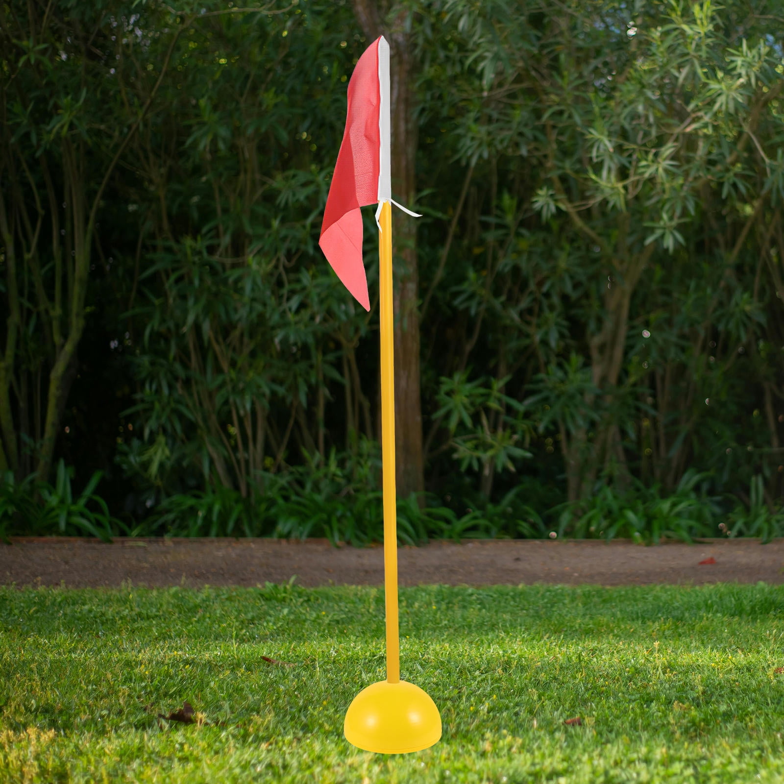 GOOHOCHY Soccer Flag Pole Football Agility Pole Training Equipment ...