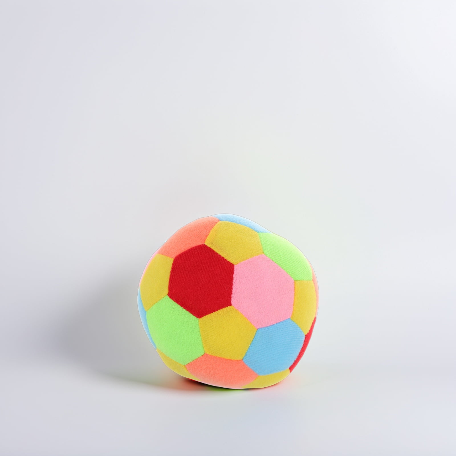 GOOHOCHY Soft Baby Ball Plush Sensory Ball Toy For Toddlers Multi-Color ...