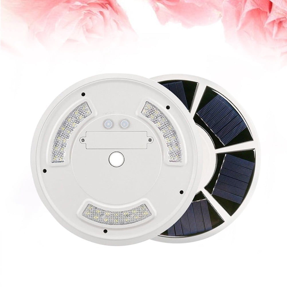GOOHOCHY Solar LED Lights Outdoor Flagpole Weatherproof Self-charging ...
