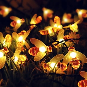Bee Solar String Lights