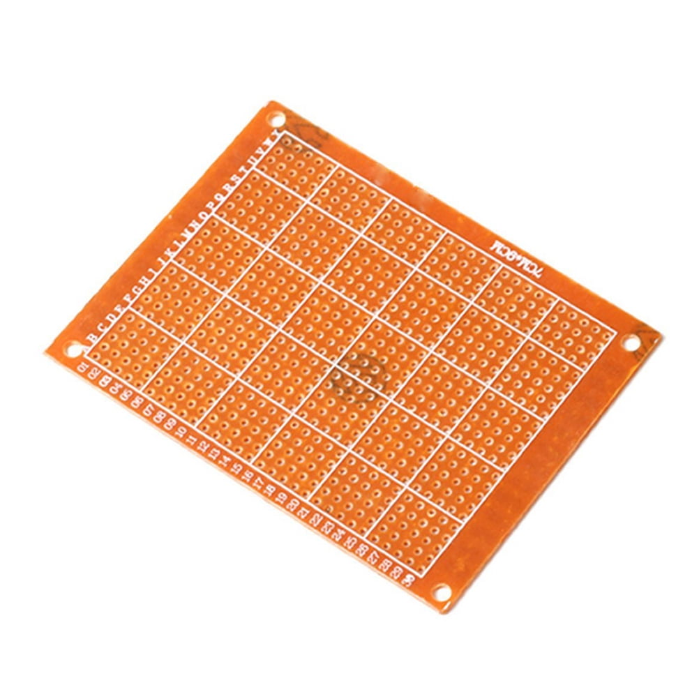 GOOHOCHY Solder Finished PCB for DIY Circuit Board Golden Single Side ...