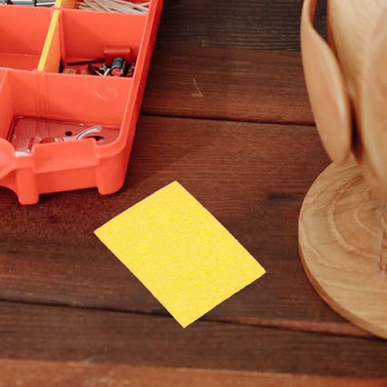 GOOHOCHY Soldering Iron Tip Cleaner Sponge for Soldering Yellow High ...