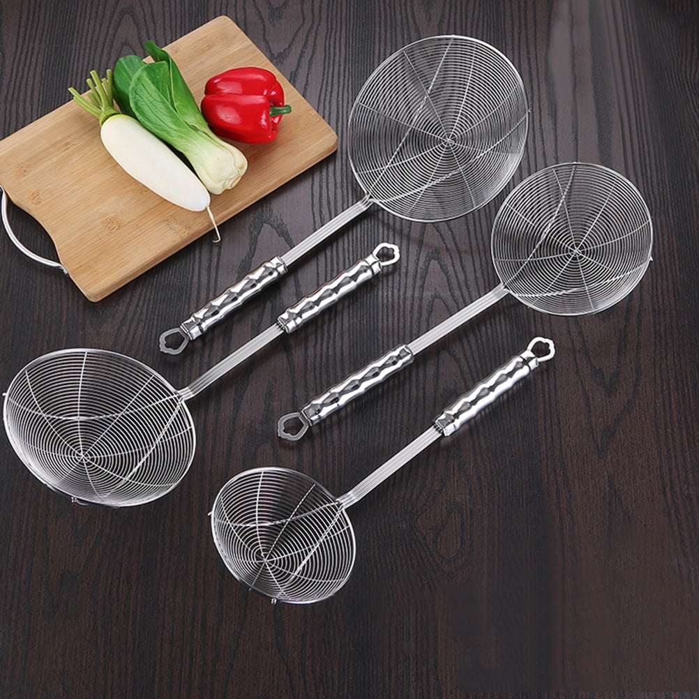 GOOHOCHY Soy Milk Filter Wire Fine Mesh Strainer Food Drainer Silver ...