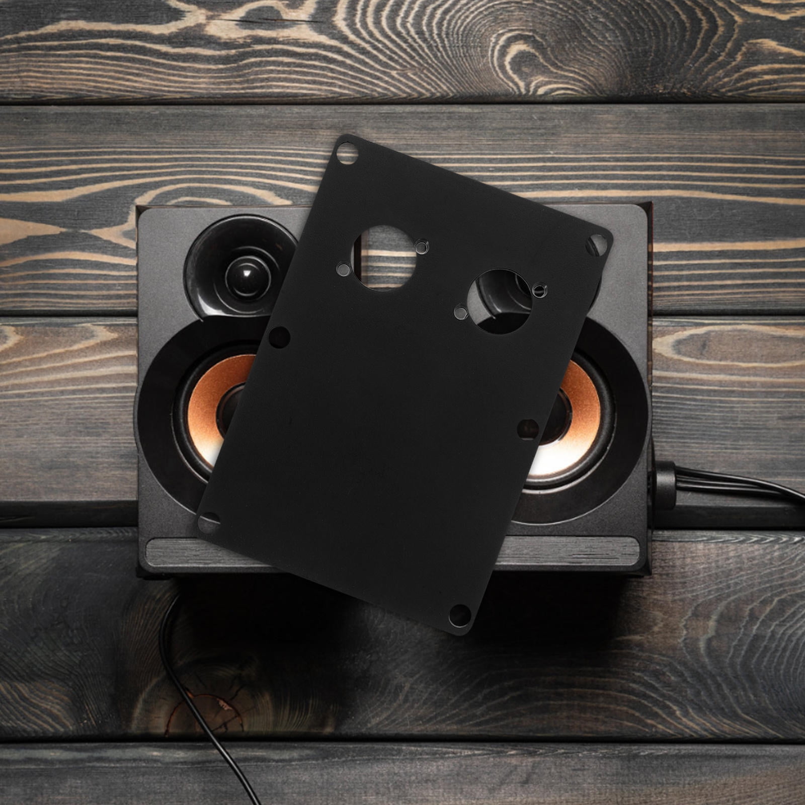 GOOHOCHY Speaker Connection Plate Plastic Binding Post Mount For Home ...