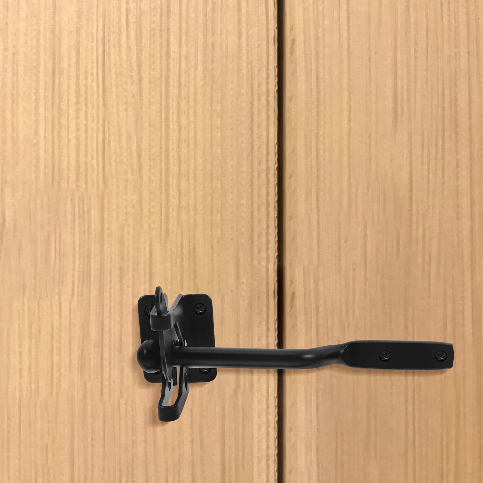 GOOHOCHY Spring Loaded Gate Latch for Outdoor Fence Metal Door Latches ...