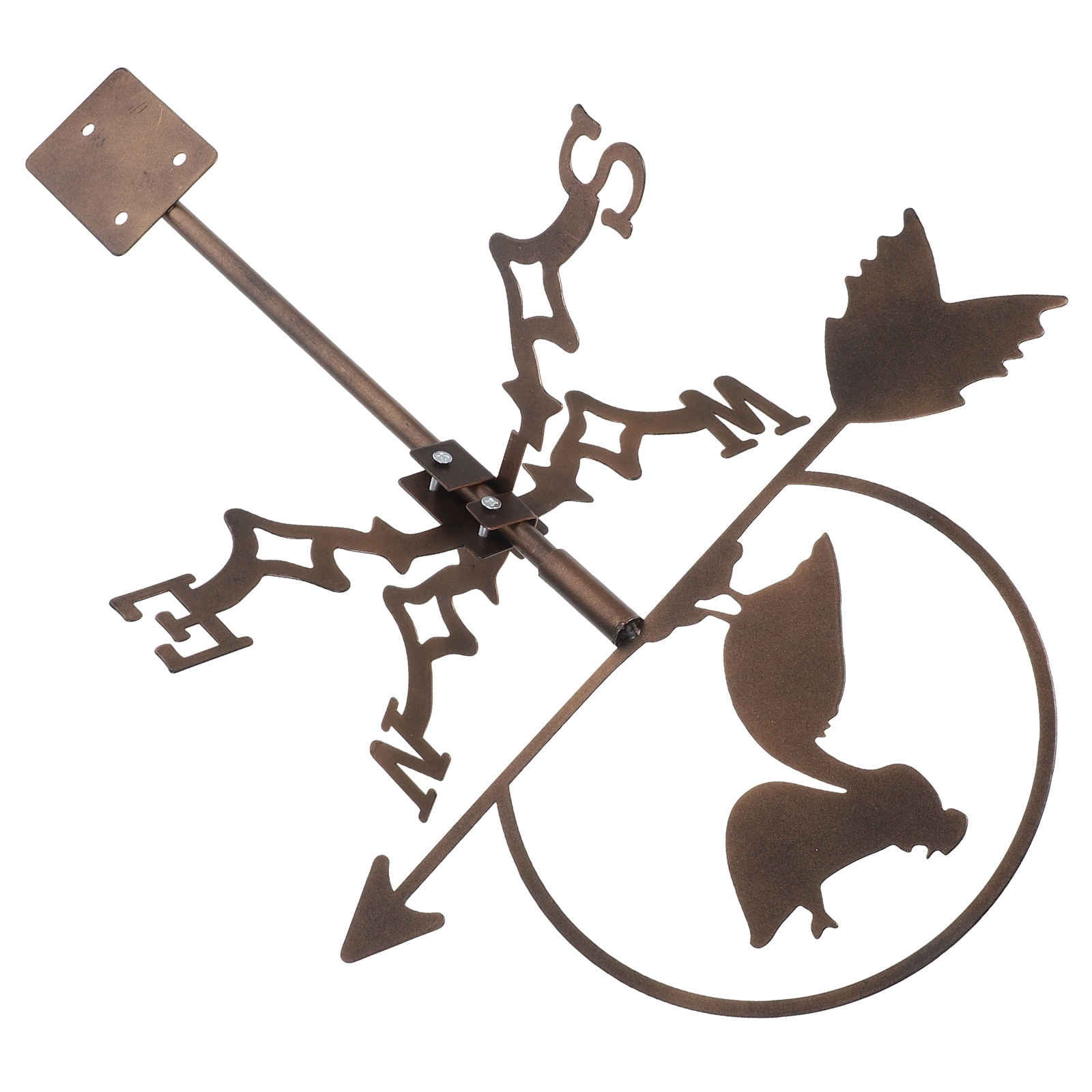 GOOHOCHY Stainless Steel Outdoor Weathervane Yard Weathervane Yard ...