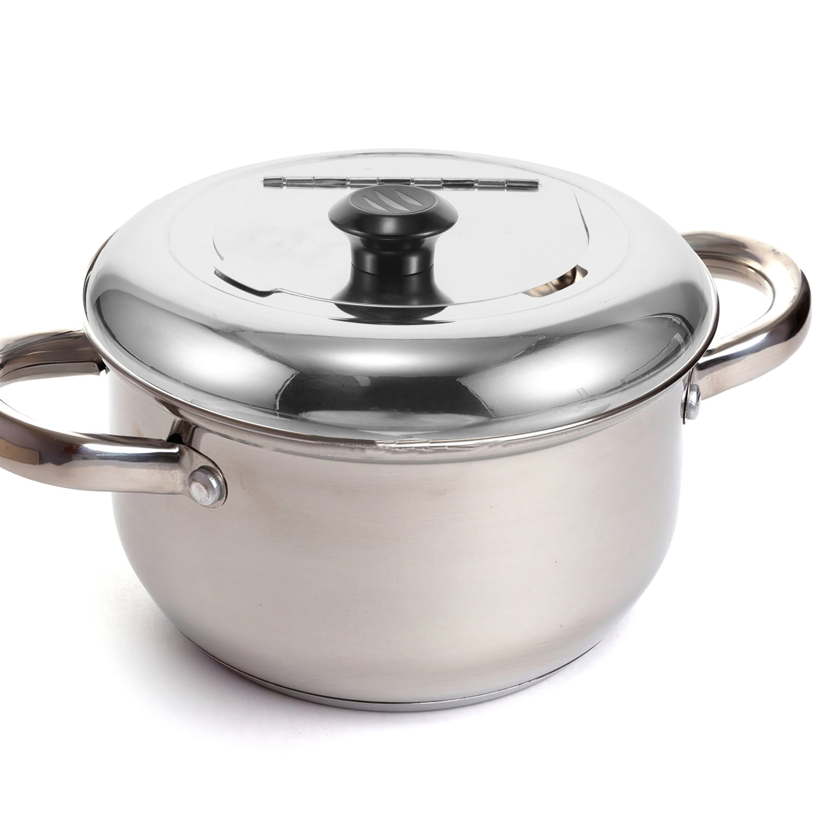 GOOHOCHY Stainless Steel Pot Lid Stainless Steel Pot Cover Soup Cooker ...