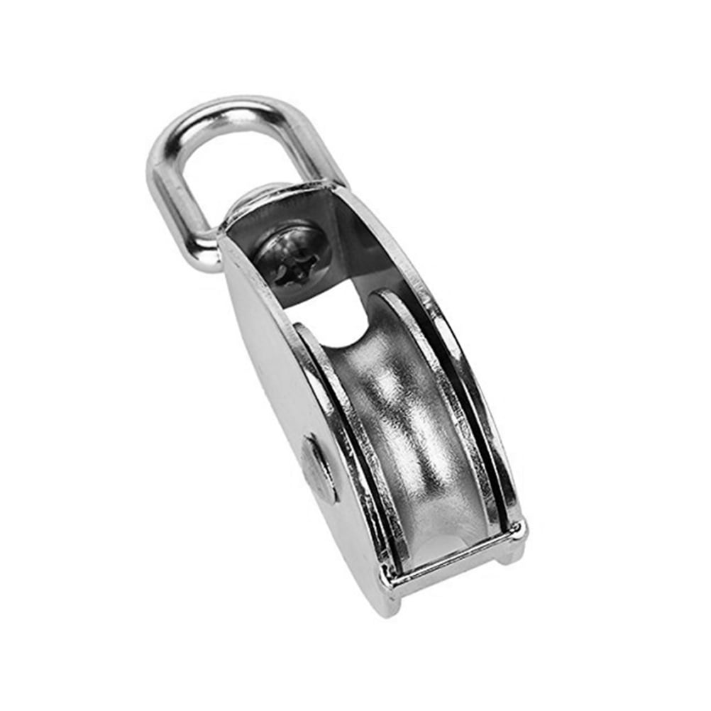 GOOHOCHY Stainless Steel Pulley Single Wheel Pulley 6.00X2.00X1.50CM ...