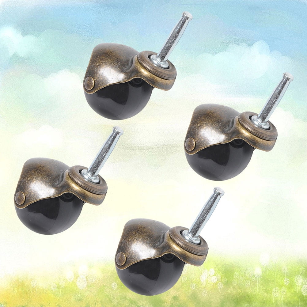 GOOHOCHY Steel and PP Swivel Casters for Furniture Rotate 360 Degrees ...