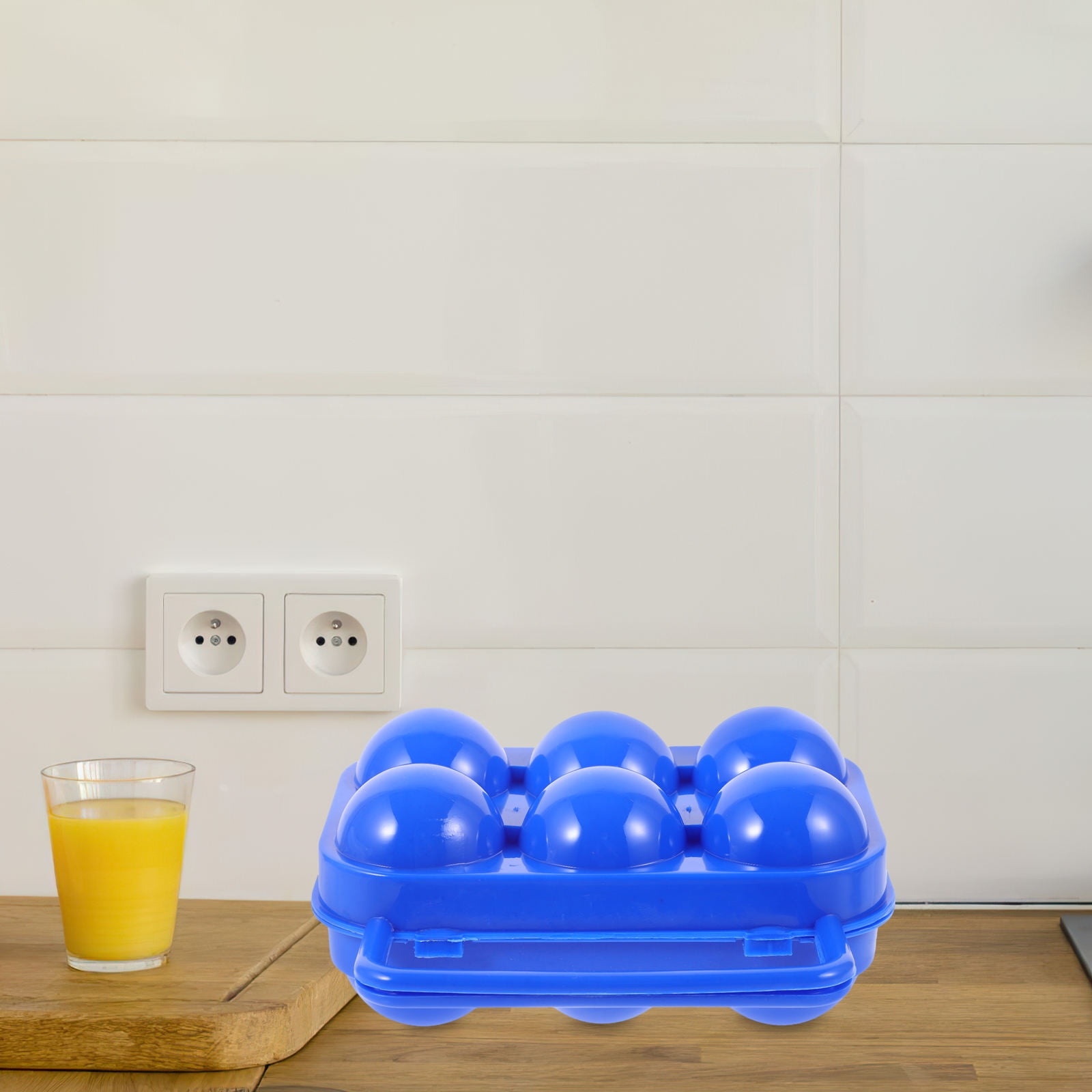 GOOHOCHY Storage Portable Egg Box Carrier with Handle Travel - Walmart.com