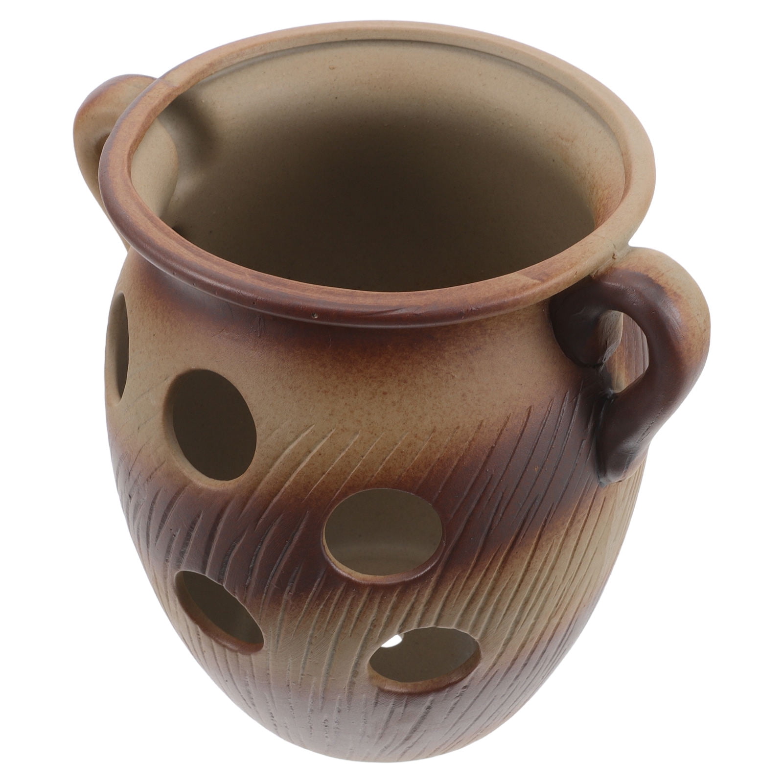 GOOHOCHY Strawberry Jar Planter Flower Strawberry Planter Side Openings ...