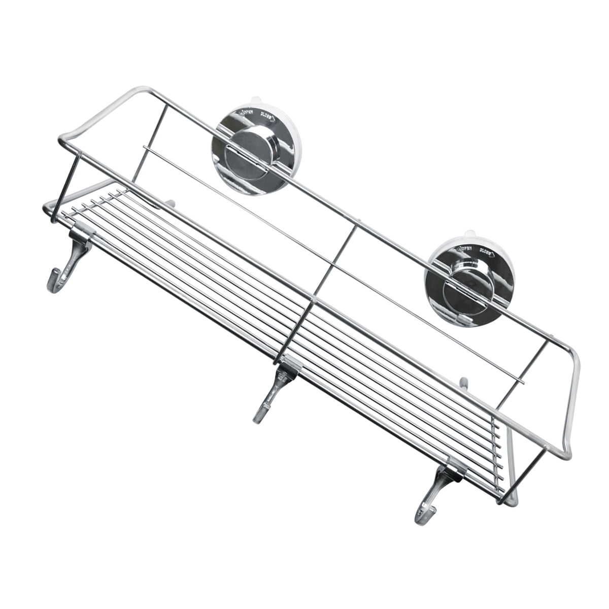 GOOHOCHY Suction Cup Rack Bathroom Racks Mounted Storage Shelving ...