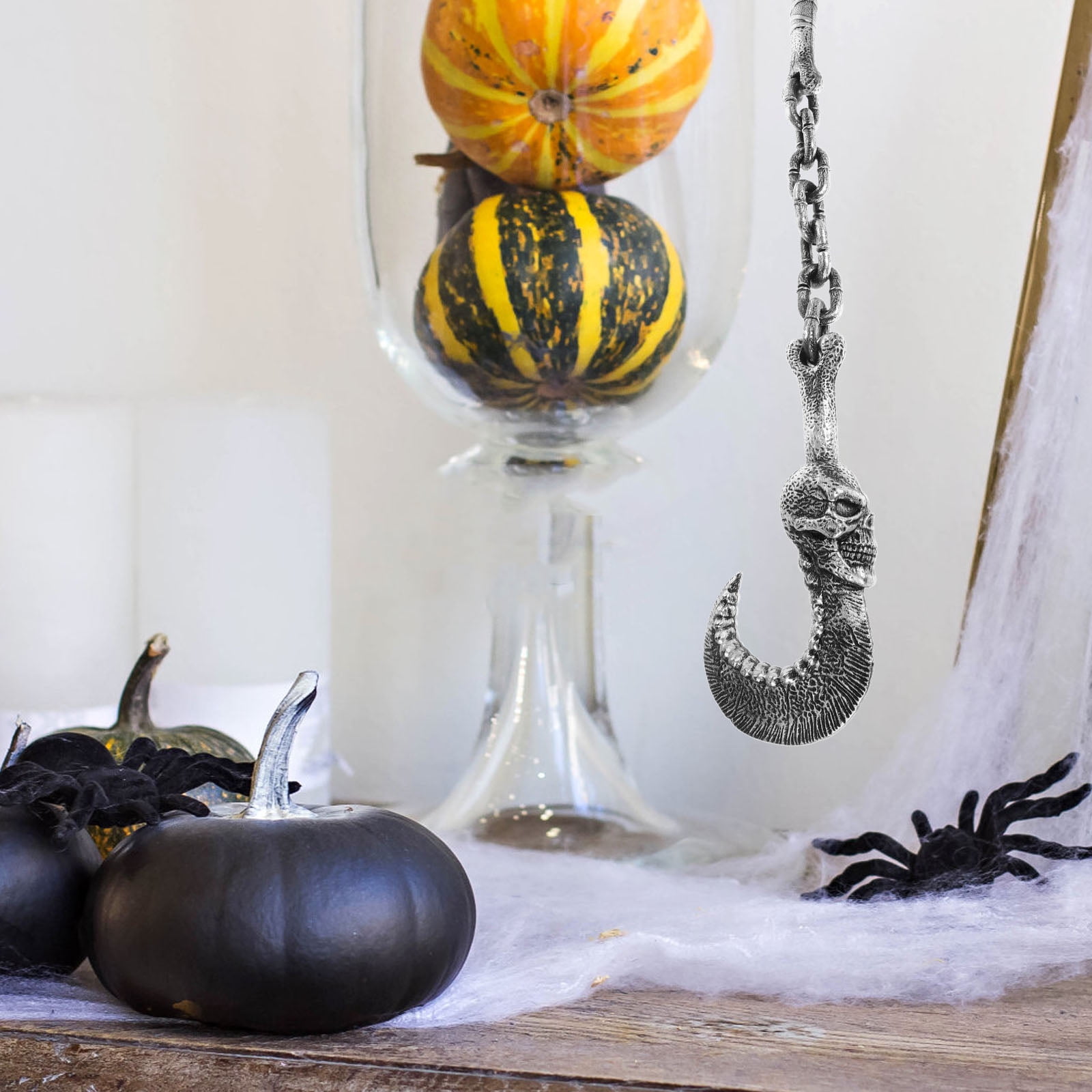 GOOHOCHY Devil Skull Chain Hook Plastic 1Set 23.2X5.9X1.6In - Walmart ...