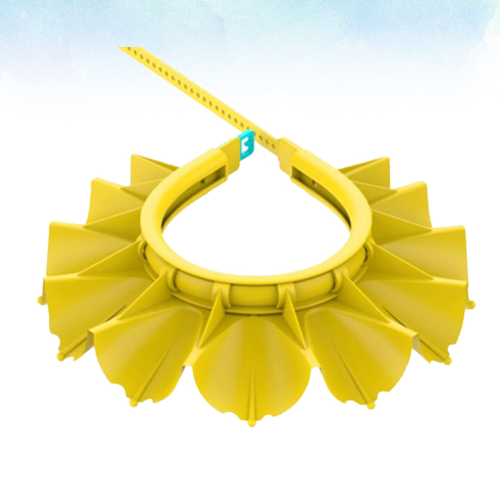 GOOHOCHY TPE Baby Shower Cap for Children Prevent Water and Shampoo ...