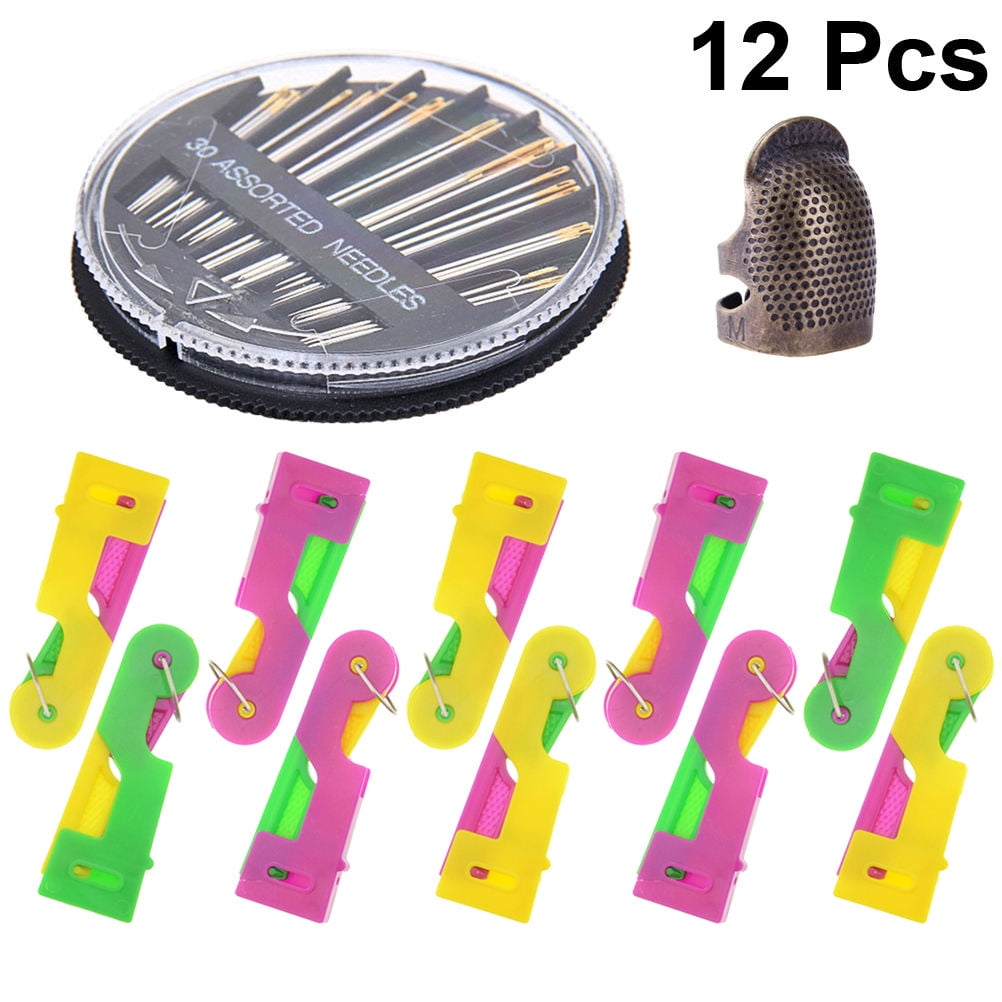 GOOHOCHY Threader Sewing Machine Needles Automatic Threading Device 2X6 ...