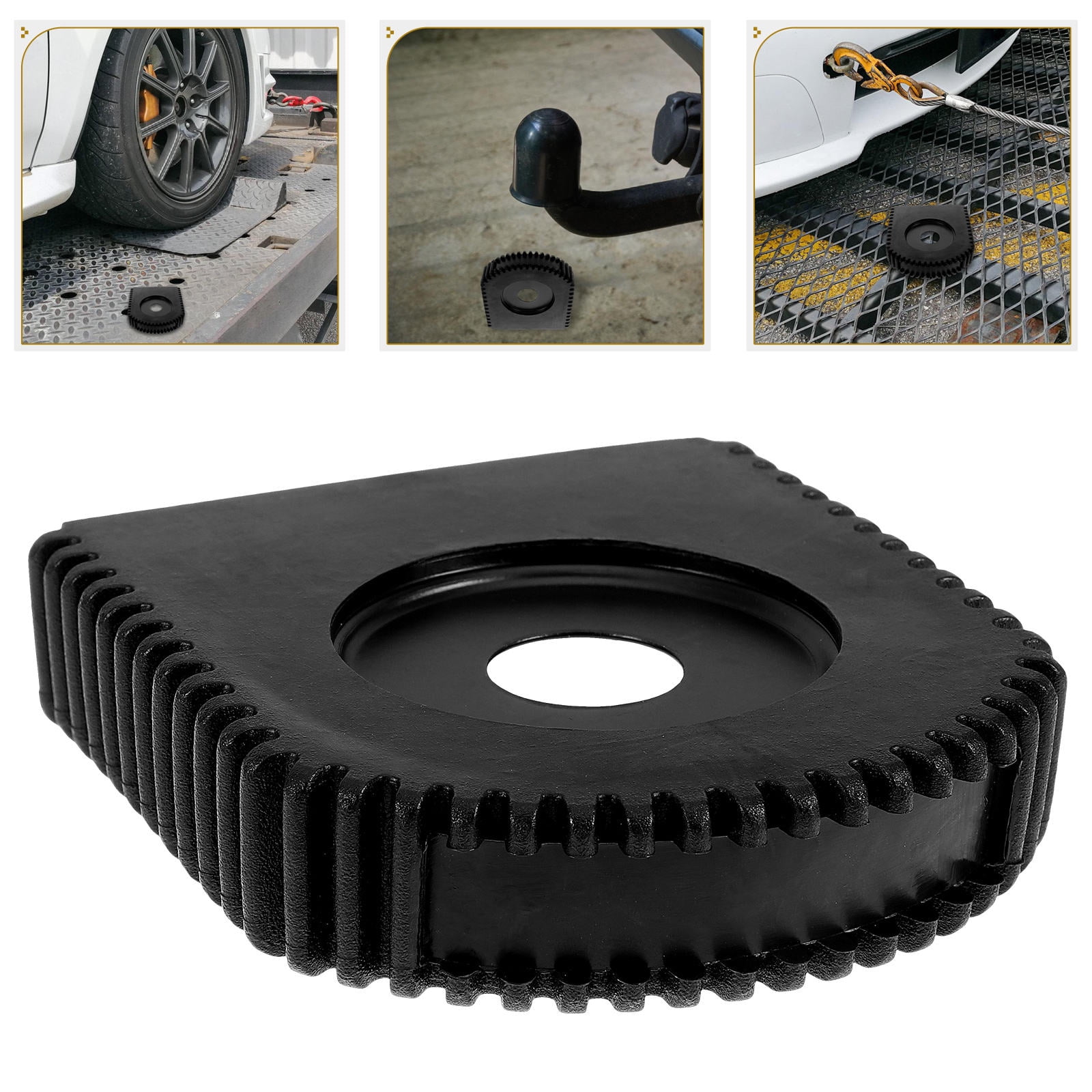 GOOHOCHY Trailer Hitch Arm Pad Soft Rubber Hitch Covers Nonslip Trailer ...