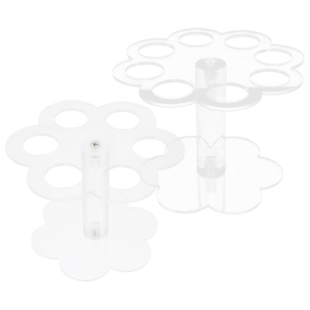 GOOHOCHY Transparent Acrylic Ice Cream Cone Holder Stand for Storage ...