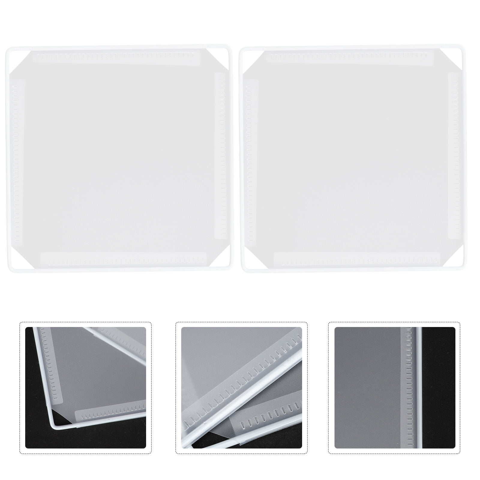 GOOHOCHY Transparent Plastic Closet Cube Accessories for Cabinet Use ...