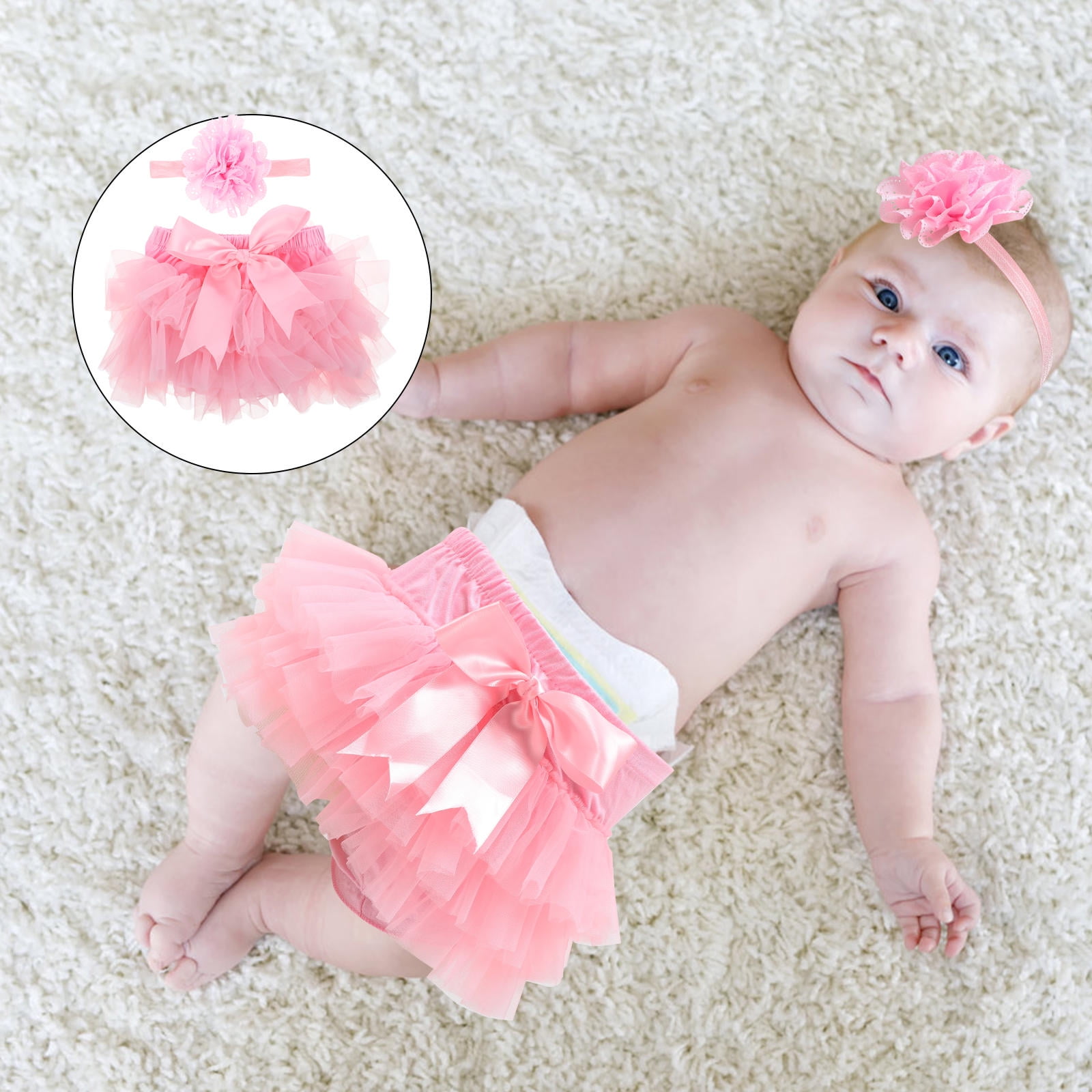 GOOHOCHY Tutu Skirt for Baby Girls Photography Props Newborn Toddlers ...