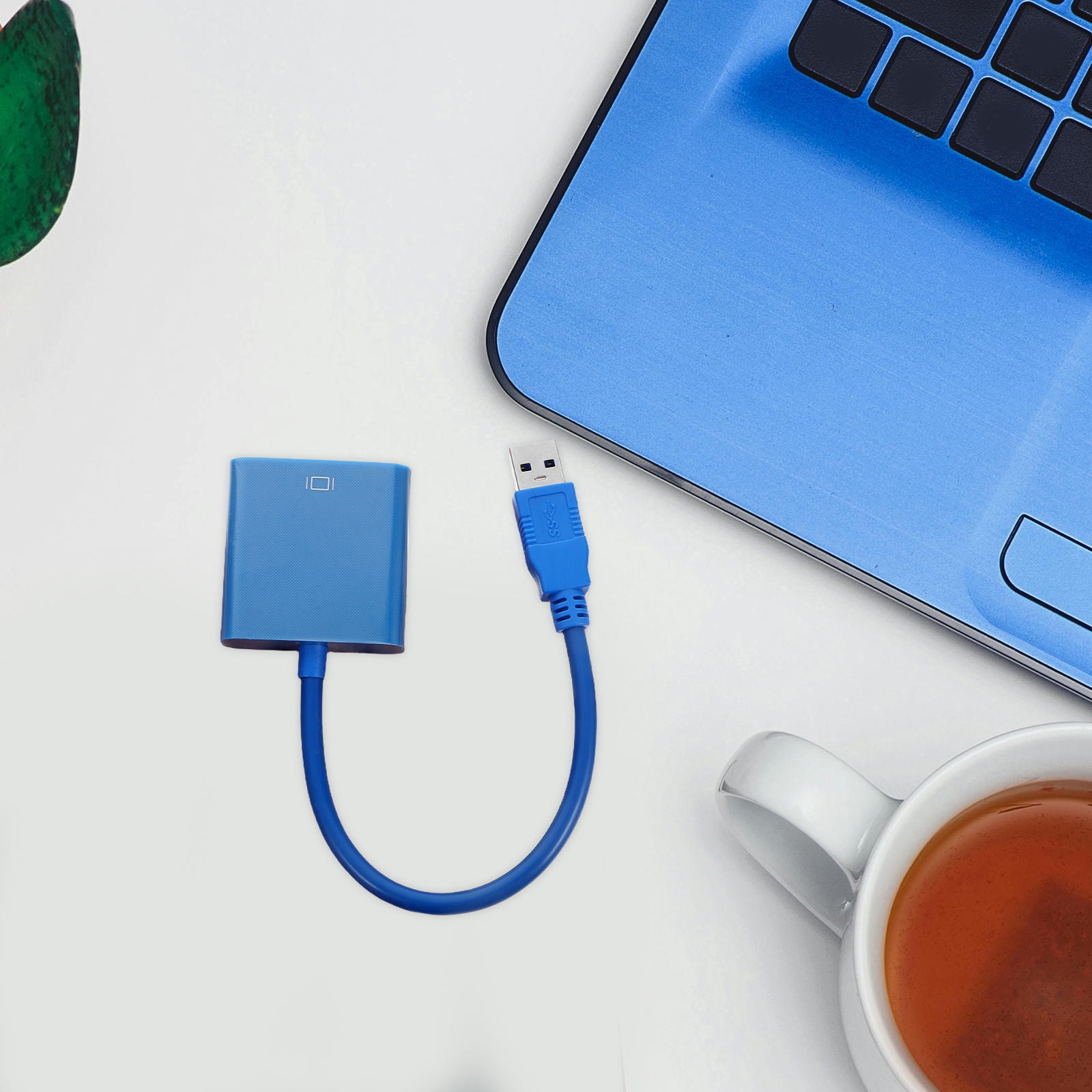GOOHOCHY USB 3.0 TO VGA Adapter Cable External Video Display Adapter ...