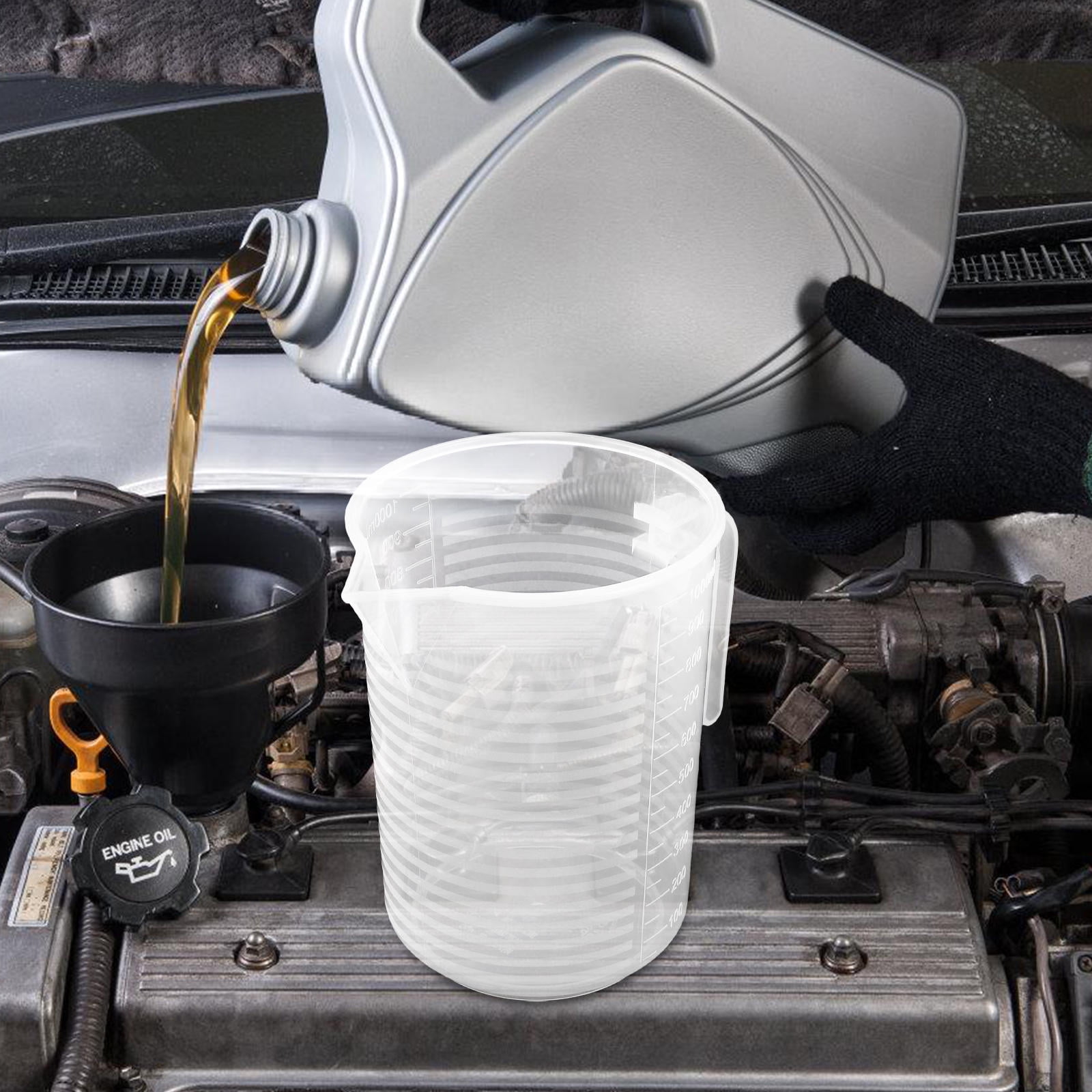 GOOHOCHY Universal 1 Cup Transmission Motor Oil Measuring Dispenser ...