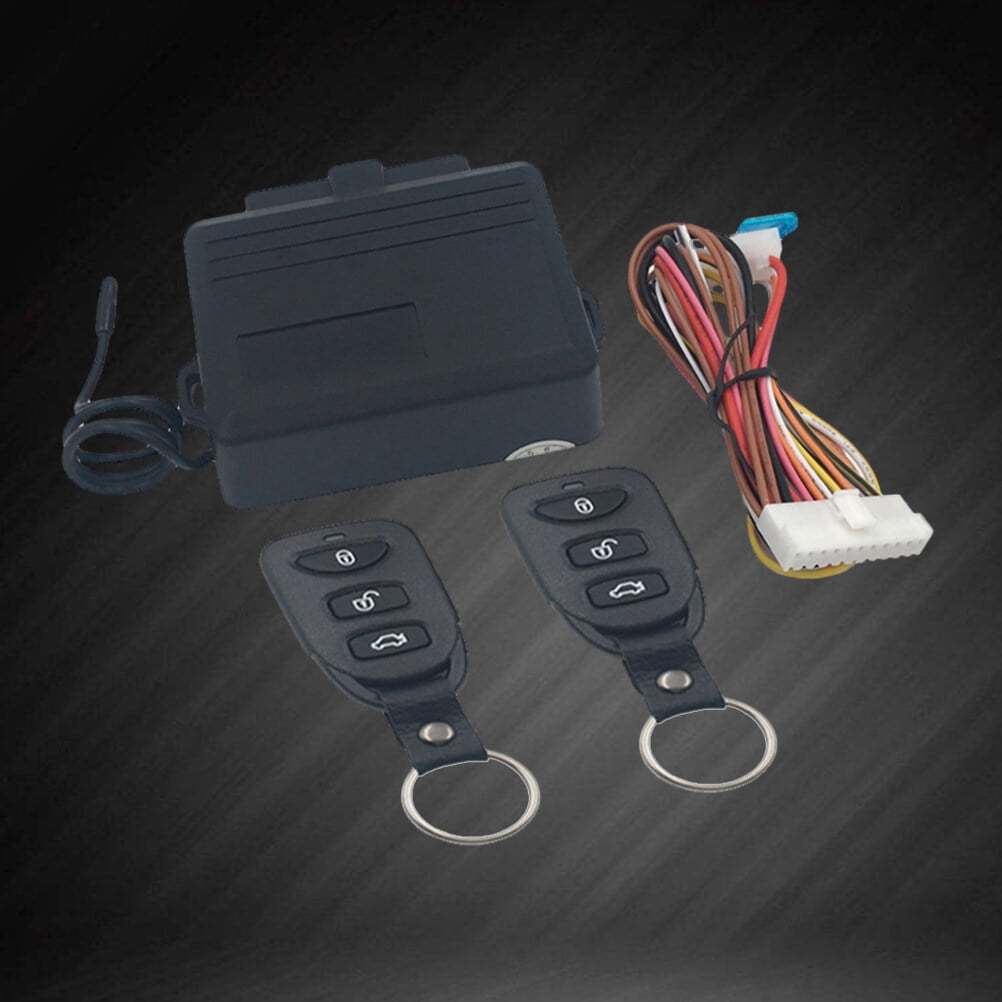 GOOHOCHY Universal 12V Car Door Lock Vehicle Keyless Entry System Auto ...