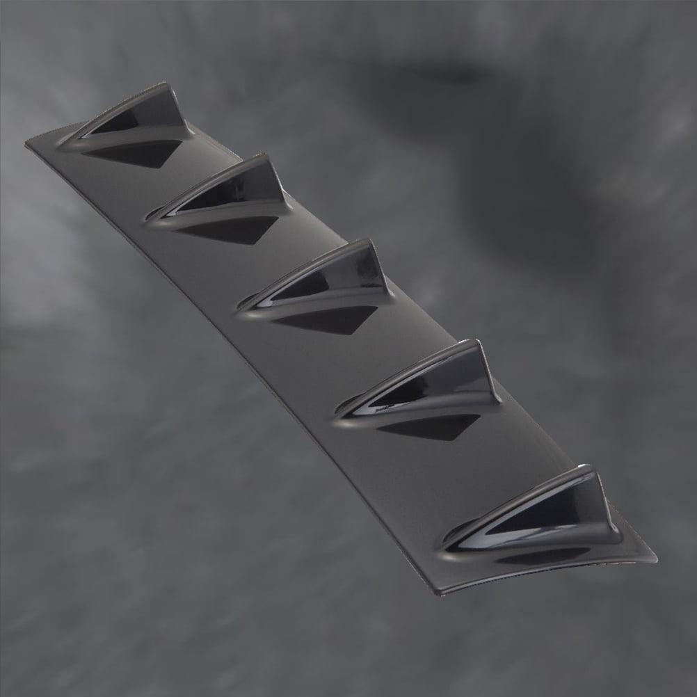 GOOHOCHY Universal Rear Bumper Diffuser Shark Fin Car Styling Cars ...
