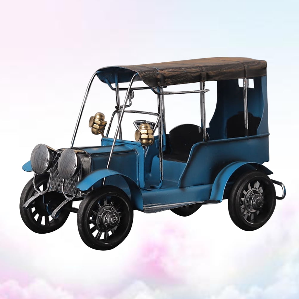 GOOHOCHY Vintage Car Decor Industrial Home Classic Model Decoration ...