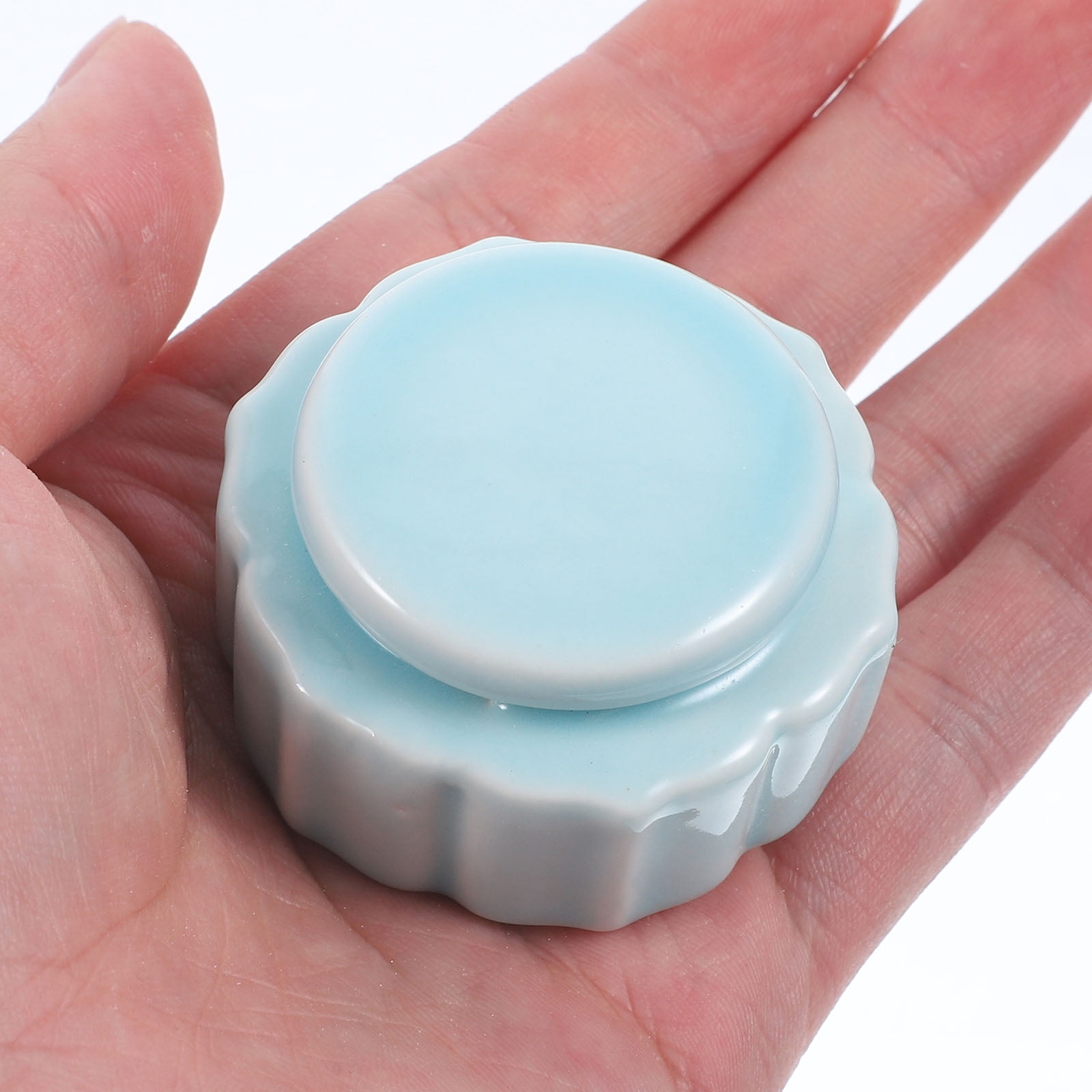 GOOHOCHY Vintage Ceramic Jar Vial Tiny Jars with Lids Containers Travel ...