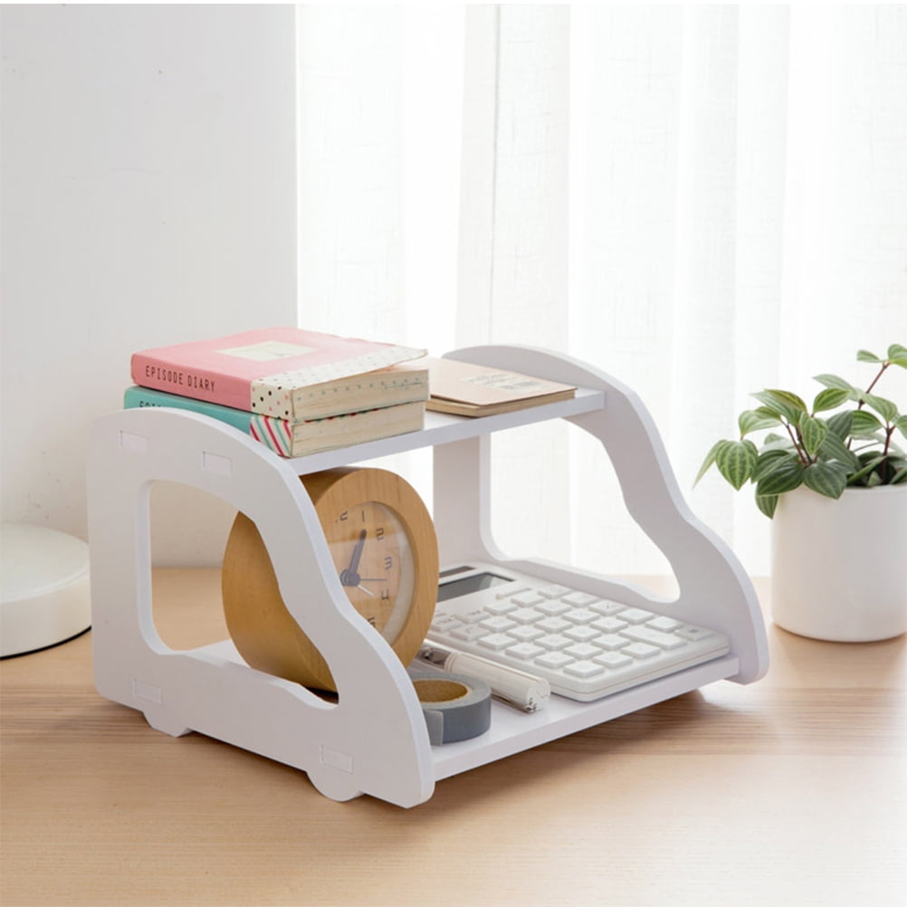 GOOHOCHY Wall Mount Router Shelf Creative Punch Free 2-Tier Set Box ...