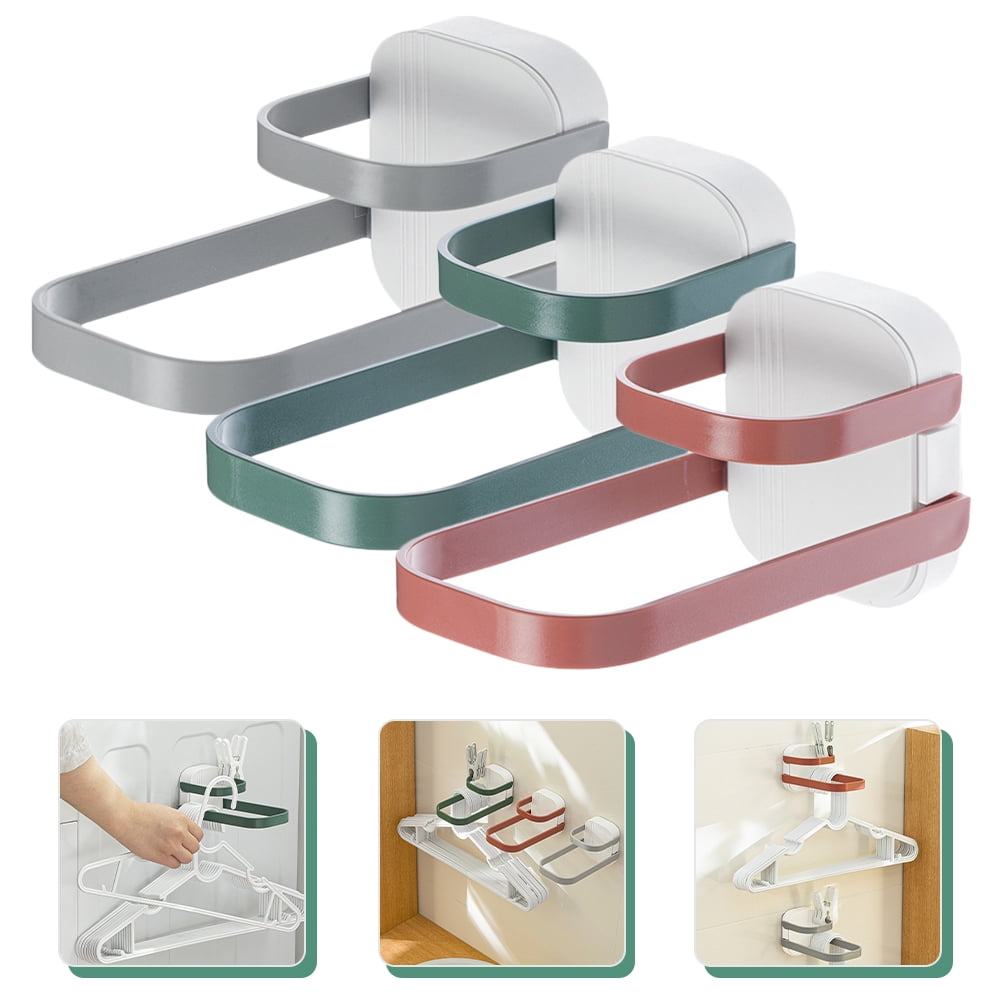 GOOHOCHY Wall Mountable Hanger Organizer with Punch Free Design for ...