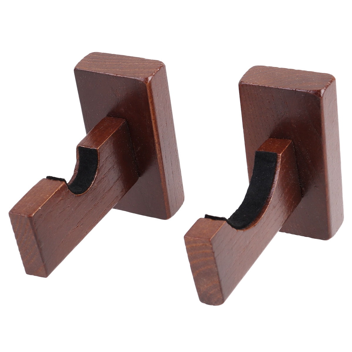 GOOHOCHY Wall Mounted Baseball Bat Display Rack 1 Set Bamboo Holder for ...