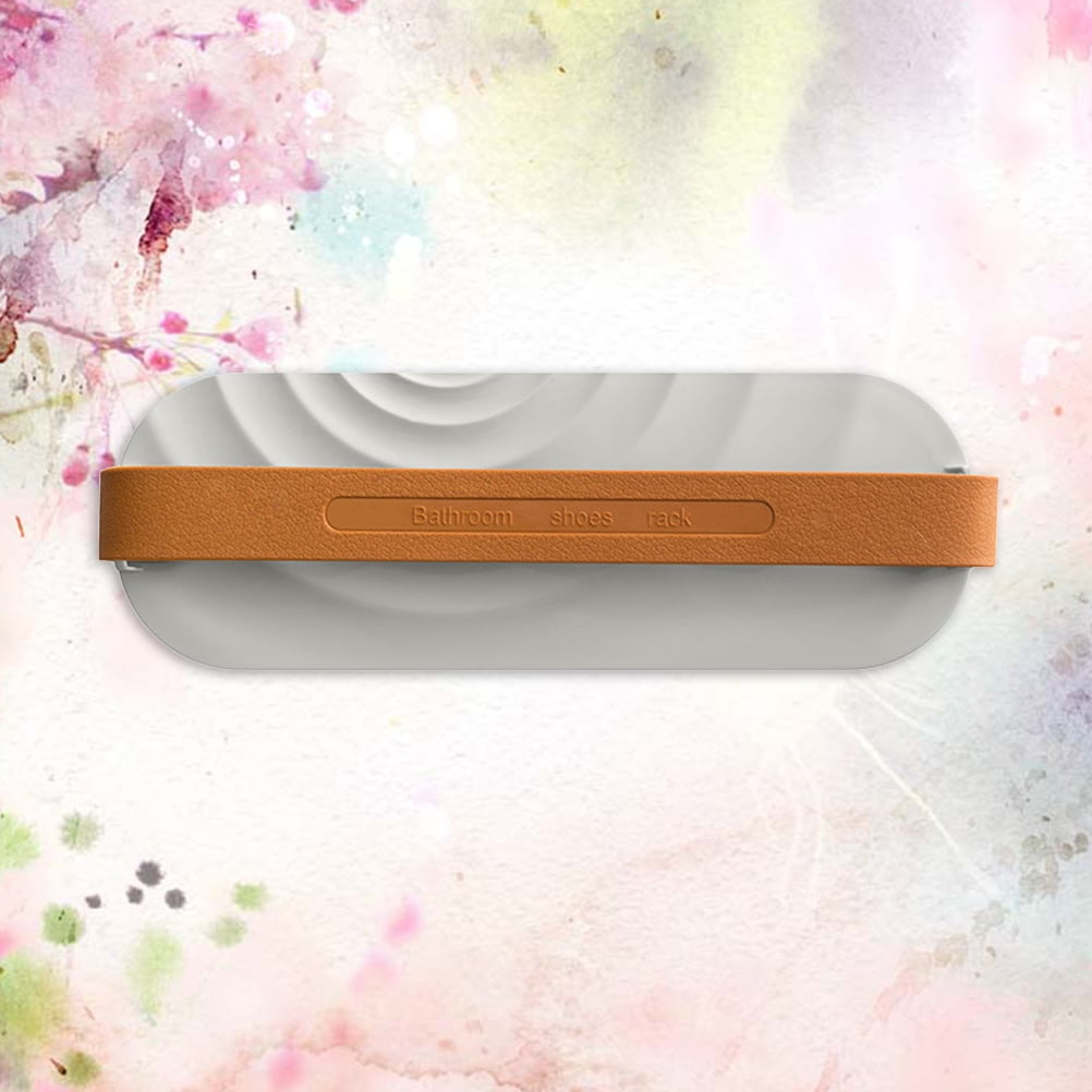 GOOHOCHY Wall Mounted Slipper Rack -mounted Shoe Racks Grey - Walmart.com