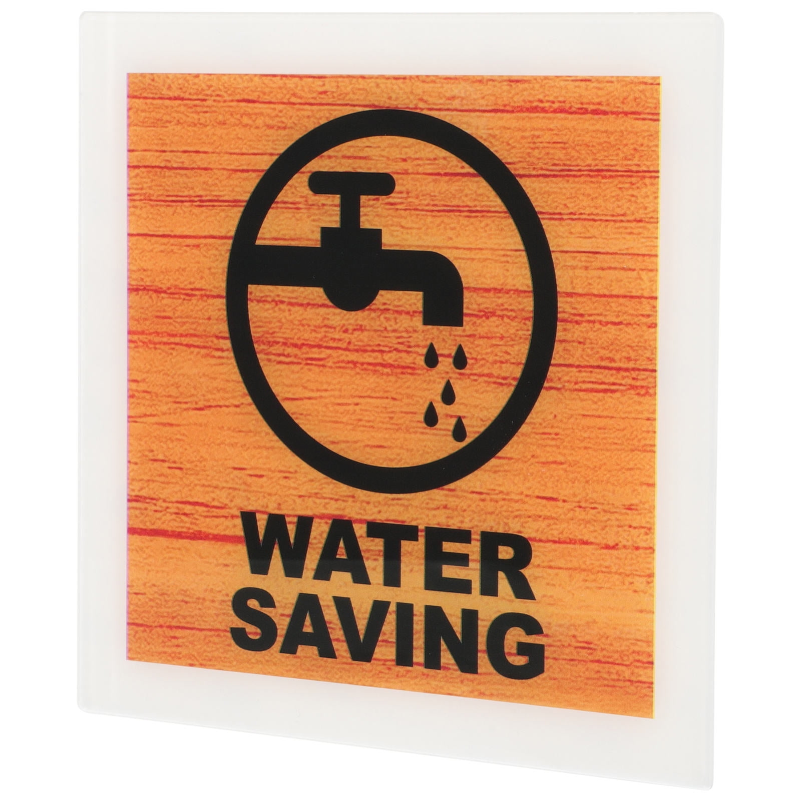 GOOHOCHY Water Saving Sign Notice Caution Warning Sign for Restaurant ...