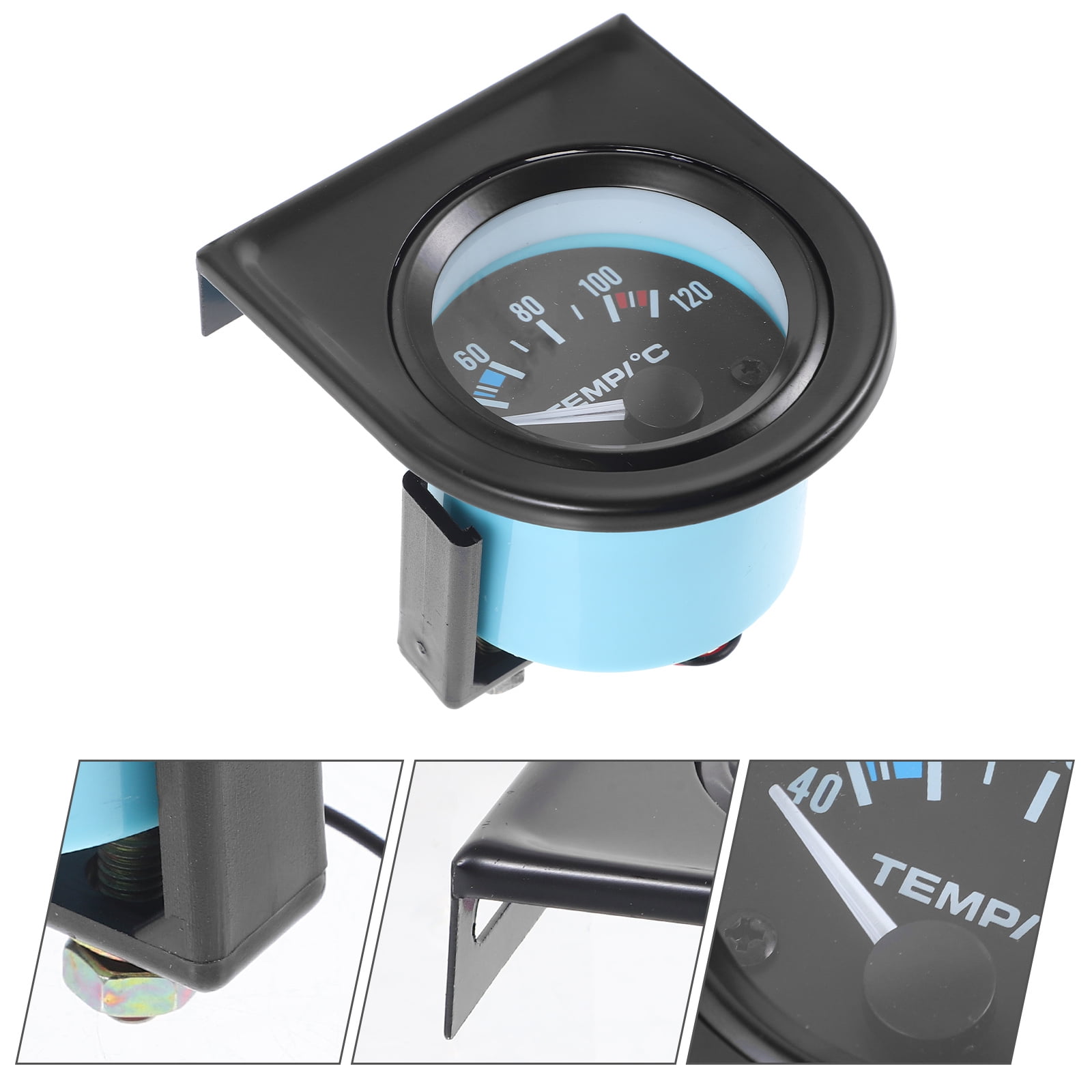 GOOHOCHY Water Temperature Gauge 52mm Water Temp Meter Lever Water Tank ...